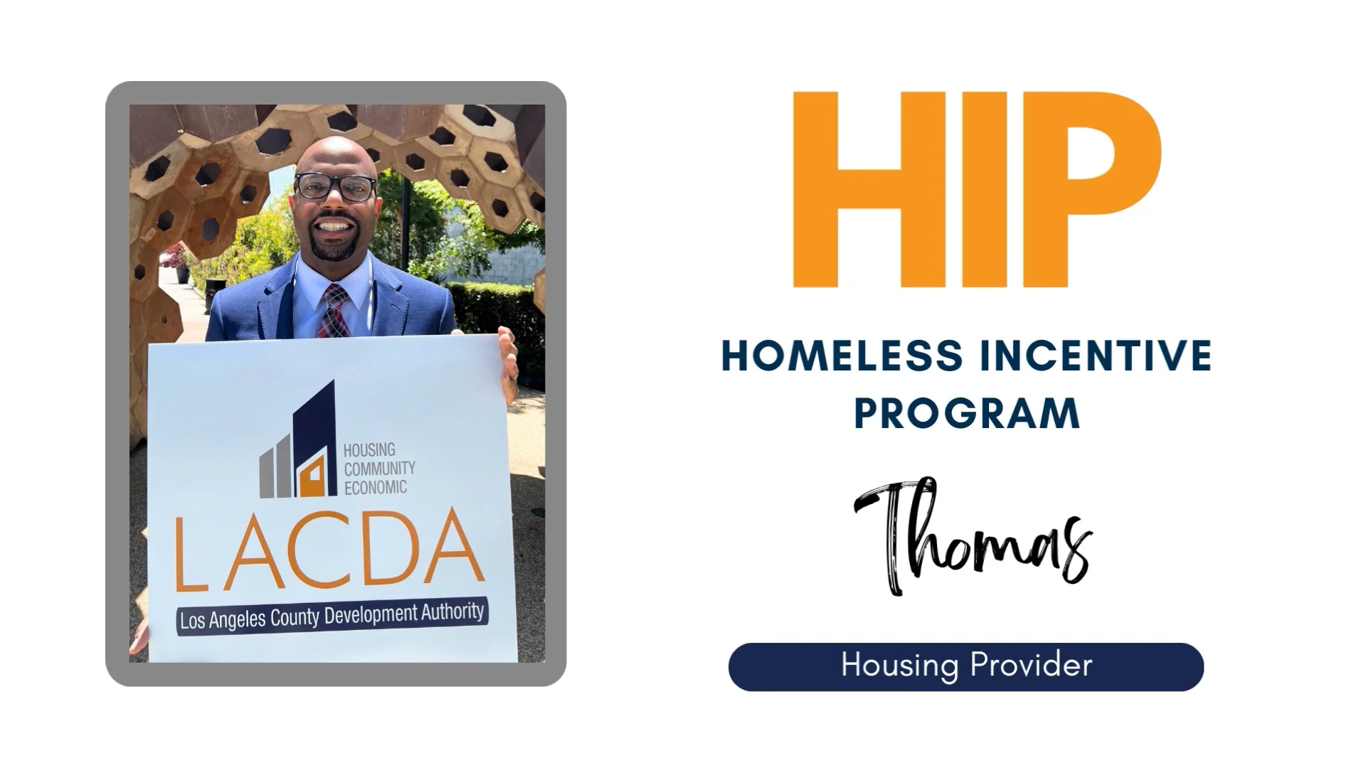 Homeless Incentive Program (HIP) -Thomas Interview (9-6-23)