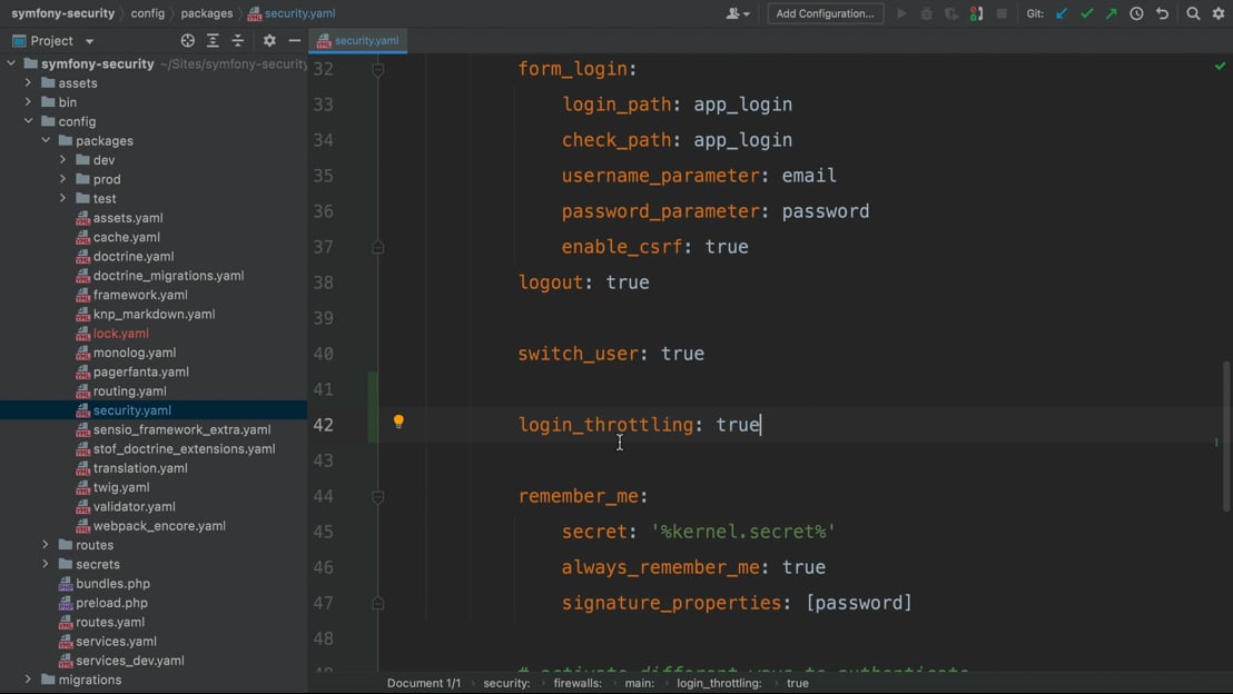Login Throttling And Events Symfony 5 Security Authenticators