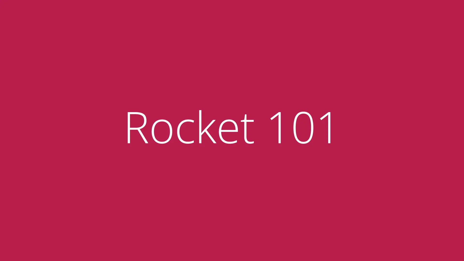 Rocket_101