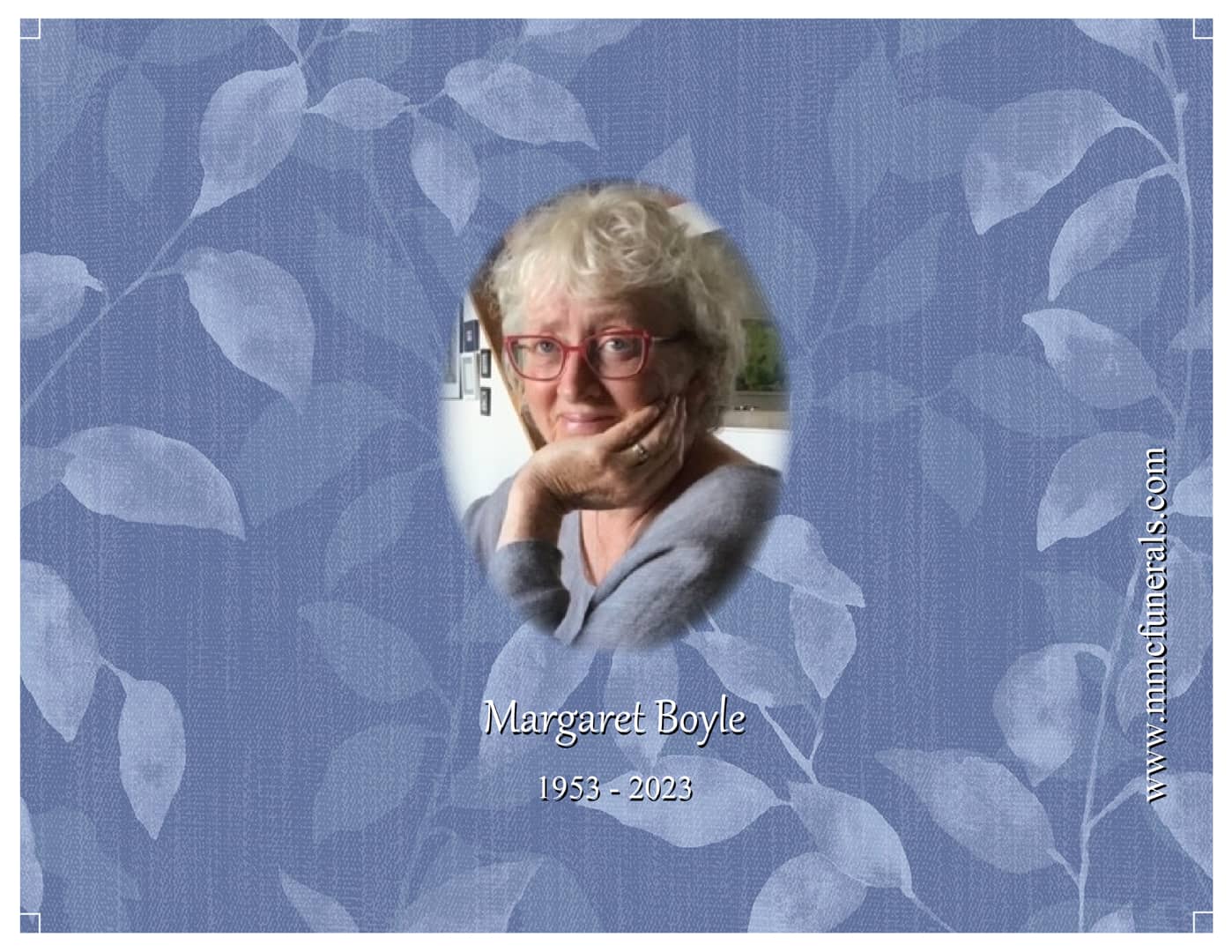 Margaret Boyle Memorial Service on Vimeo