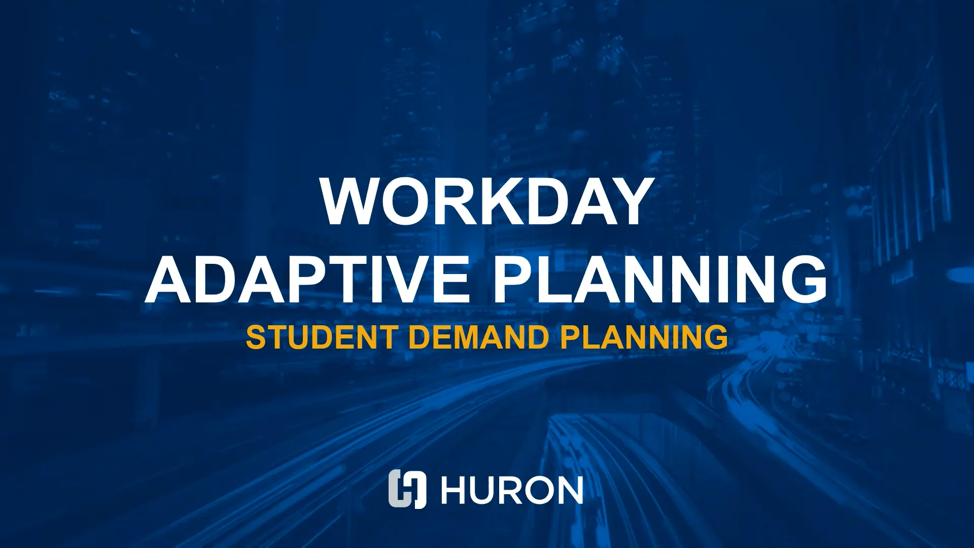 Huron: Workday Adaptive Student Demand Planning on Vimeo
