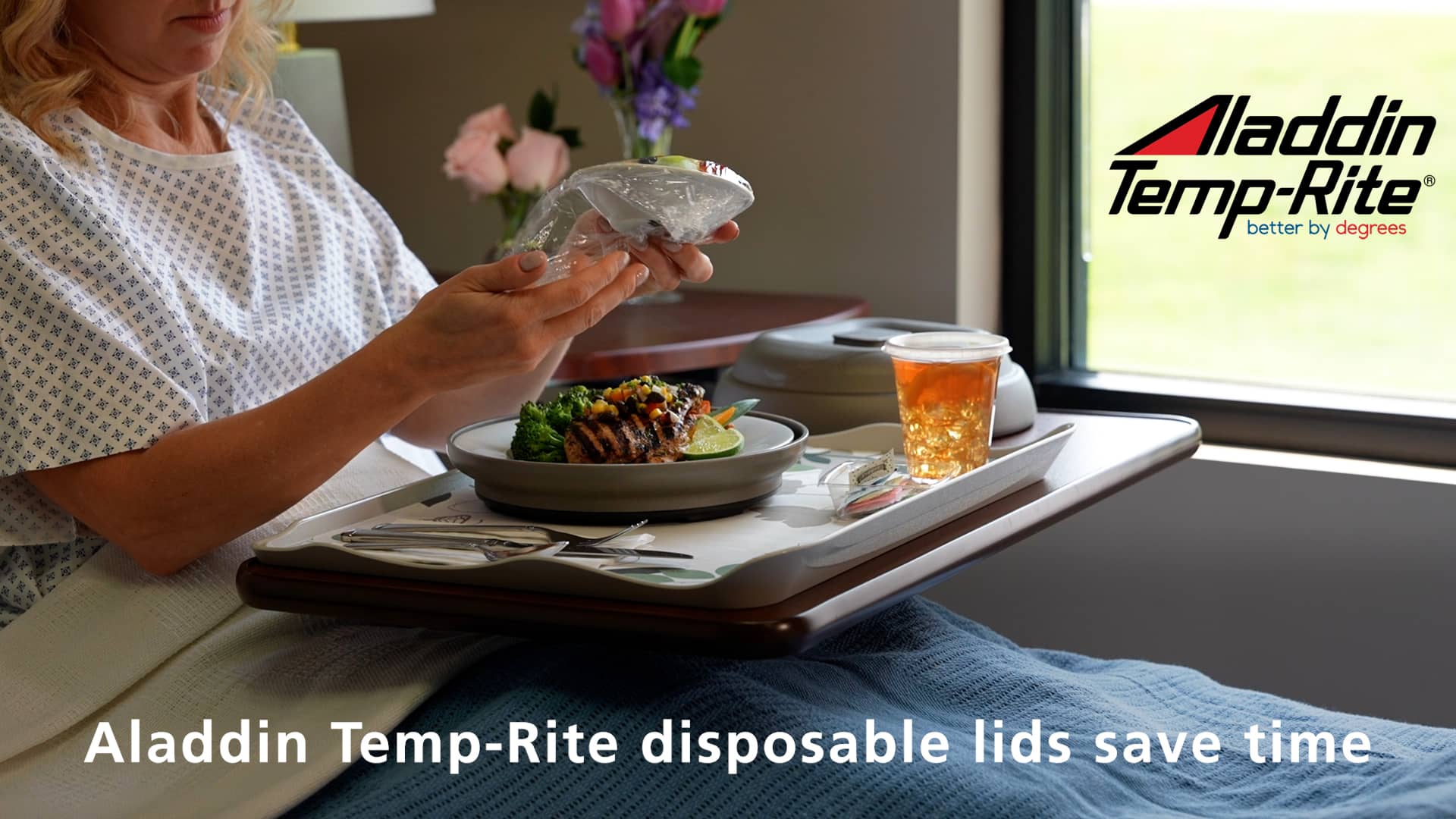 Aladdin's CDL Disposable Lids vs Plastic Wrap on Vimeo