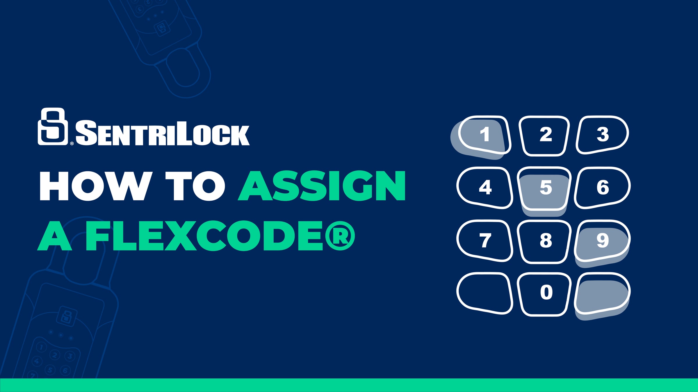 How to Assign a FlexCode® | SentriLock Tutorials