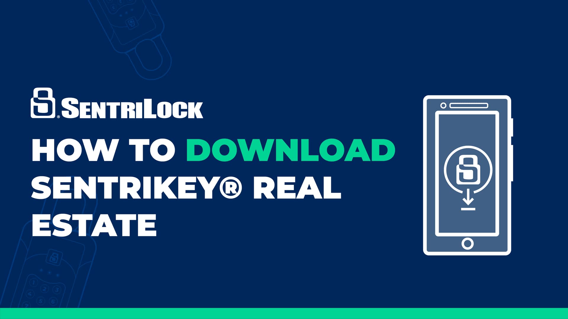 How to Download the SentriKey® Real Estate app on Vimeo
