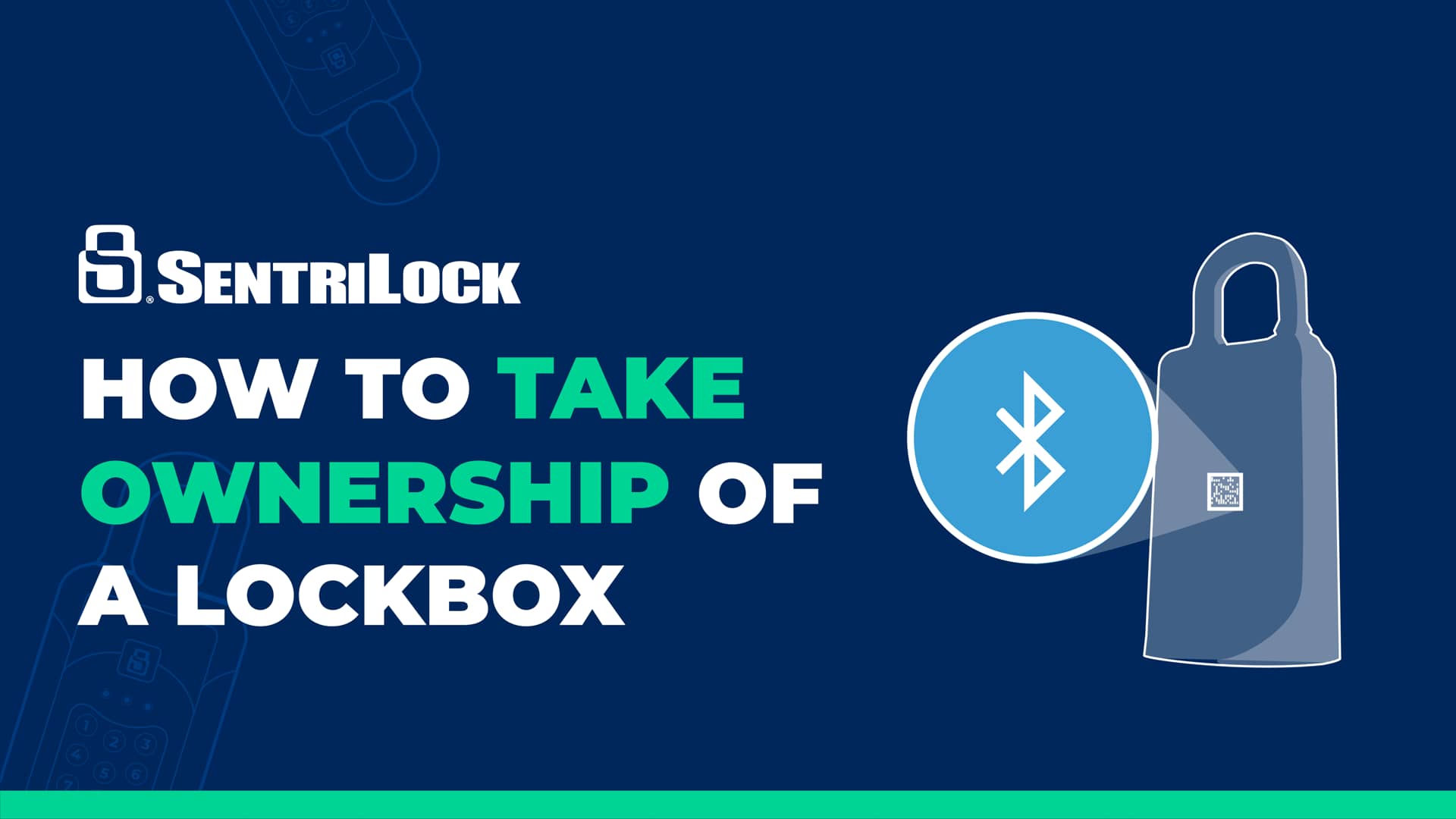 How to Take Ownership of a Lockbox | SentriKey® Real Estate on Vimeo