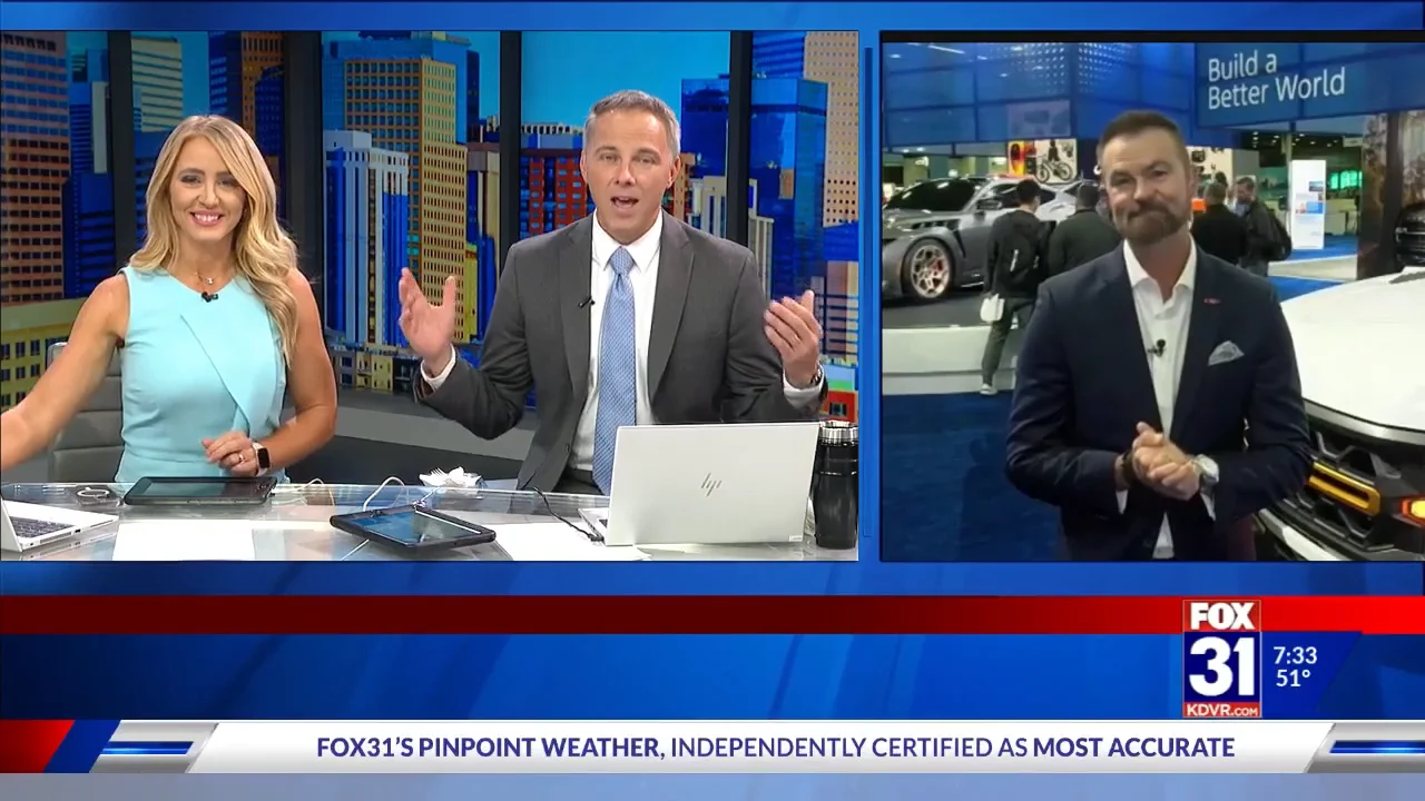 LIVE! 2023 Detroit Auto Show - KDVR Fox 31 on Vimeo