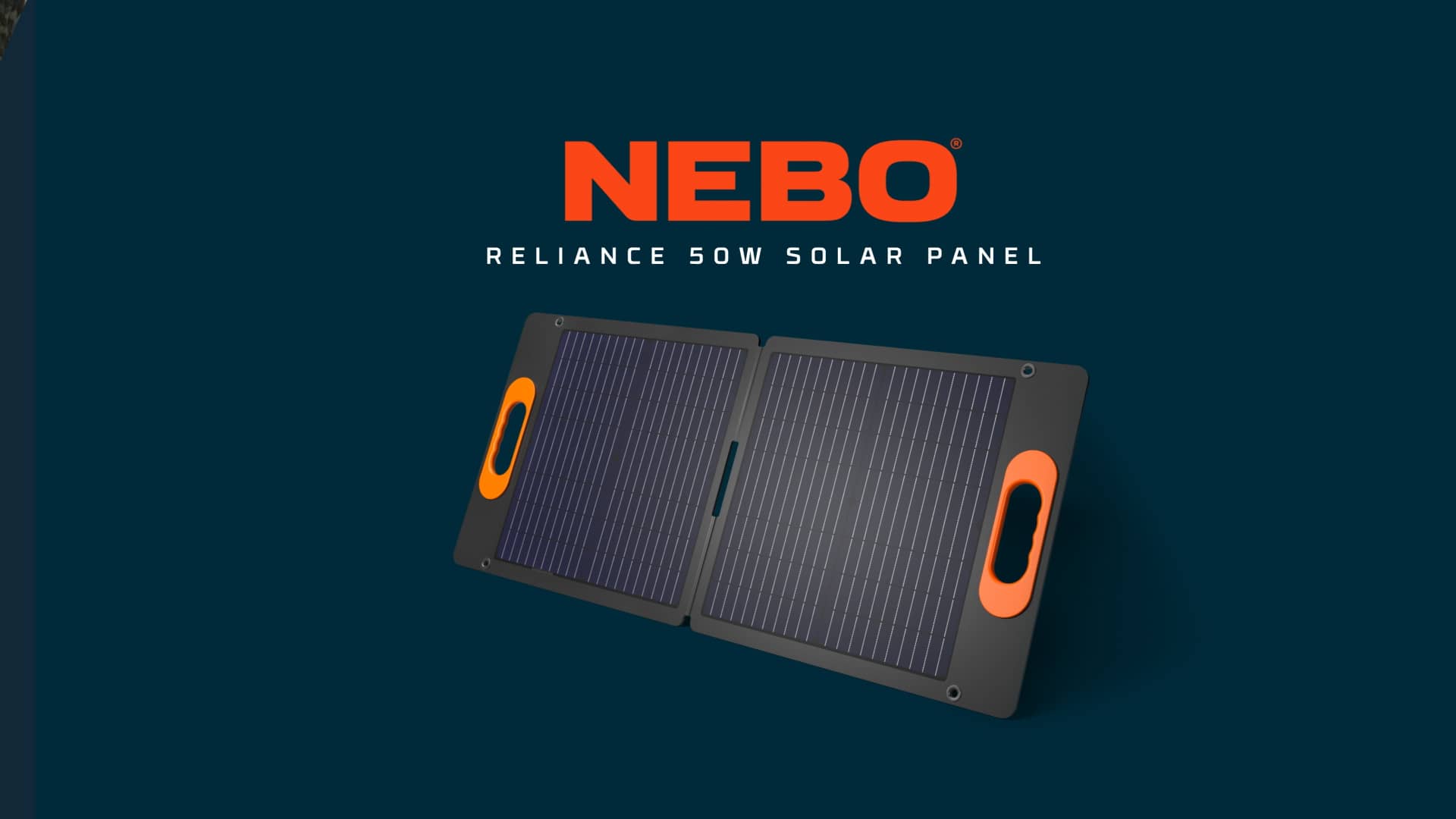 NEBO Reliance 50W Solar Panel (16x9) on Vimeo
