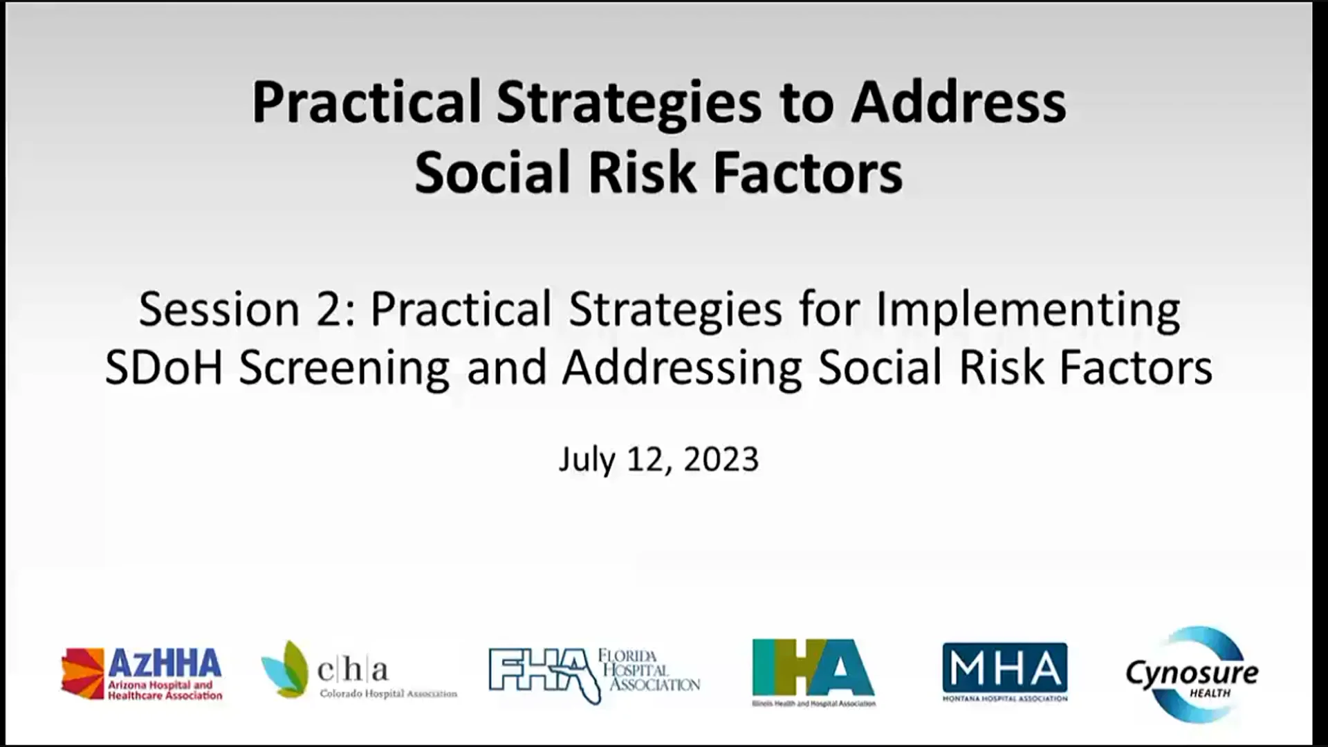 Practical Strategies for Implementing SDoH Screening and Addressing ...