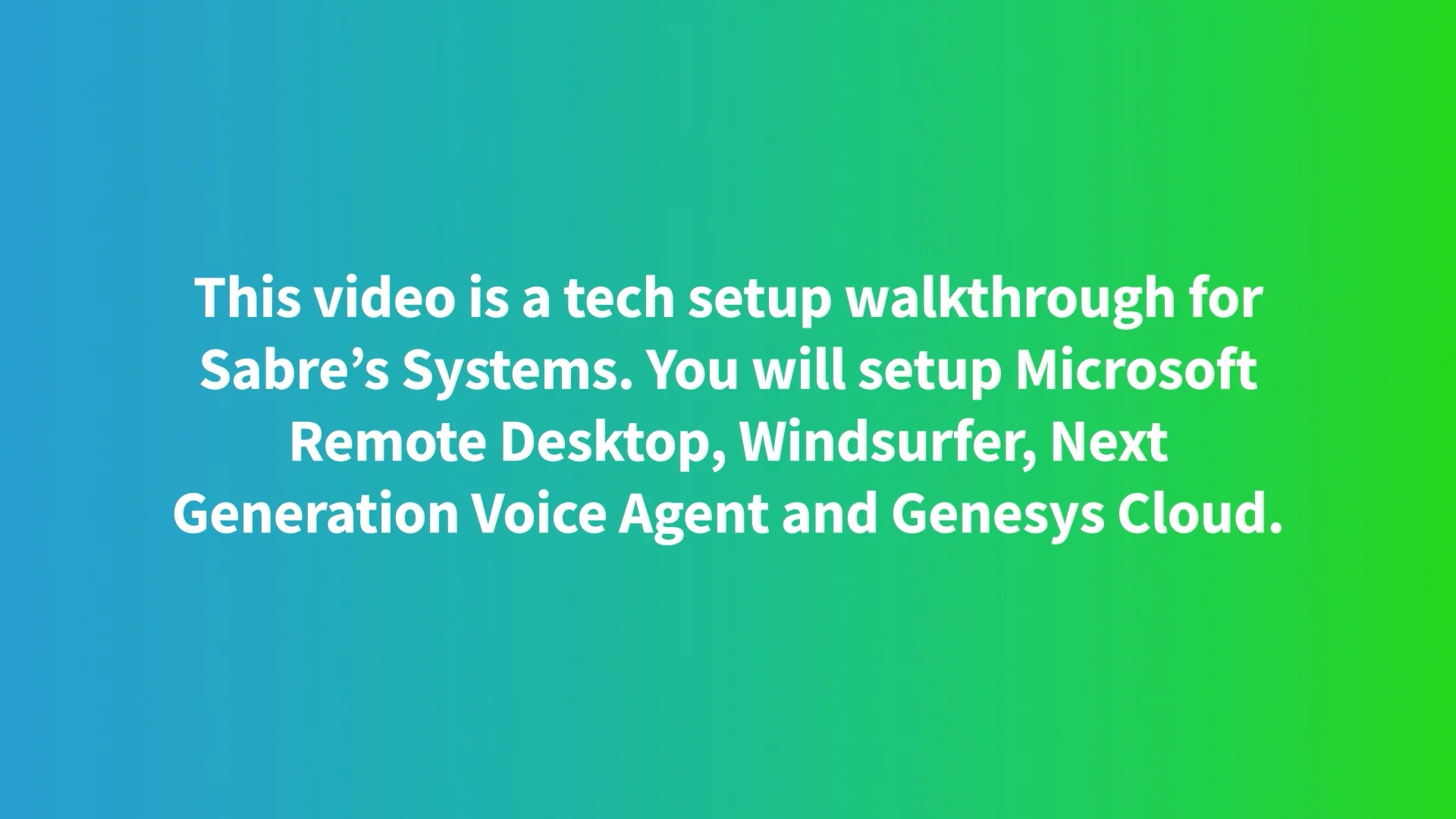 Bright Tech Setup Guide