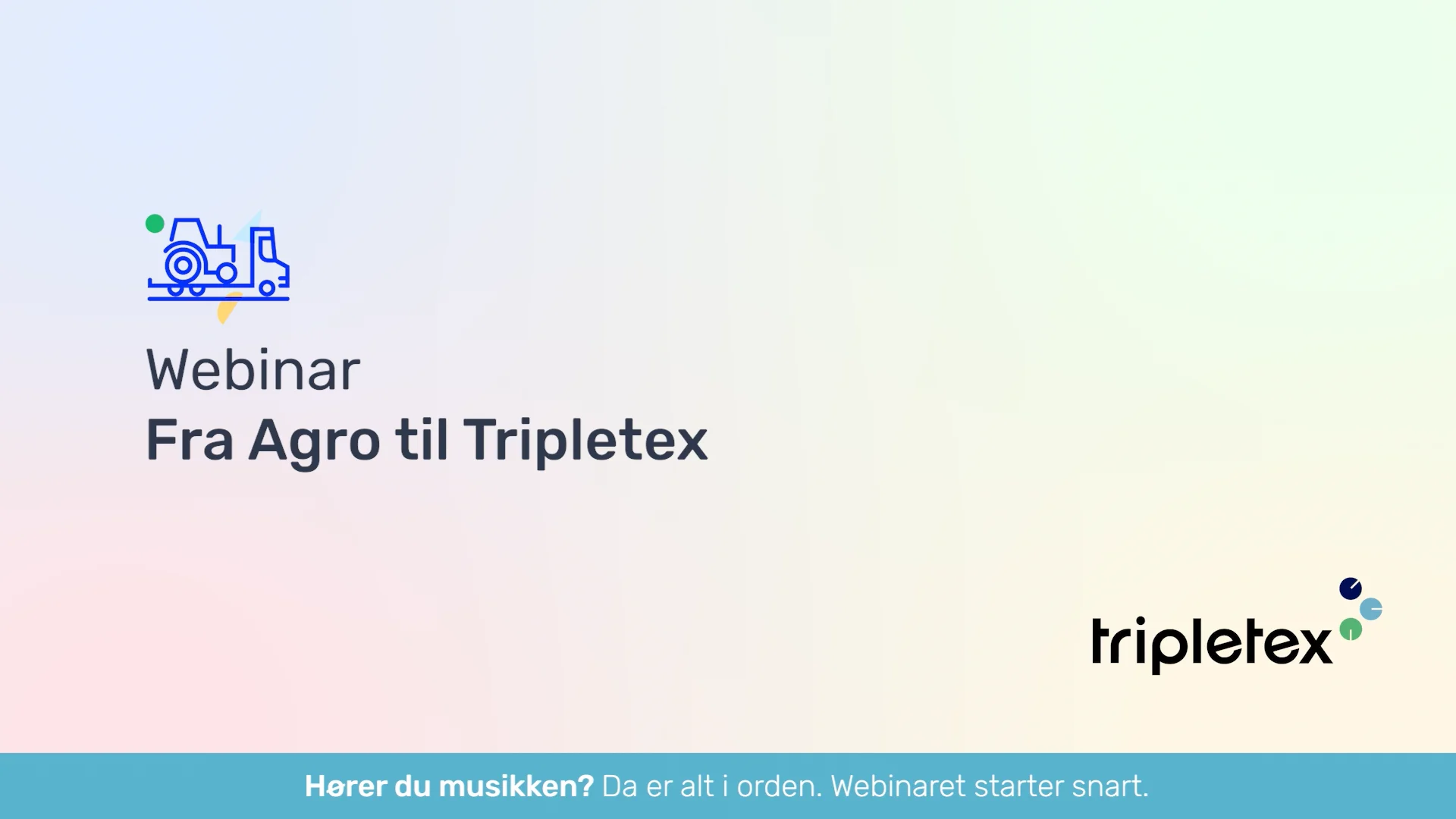 Webinar - Agro til Tripletex
