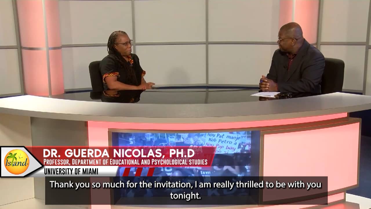On The Air - Dr. Guerda Nicolas TV segment on Vimeo