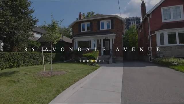 85 Avondale Ave, Toronto on Vimeo