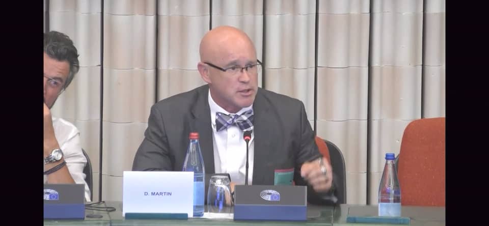Dr. David E Martin at the EU Parliament Speaking about the WHO on Vimeo