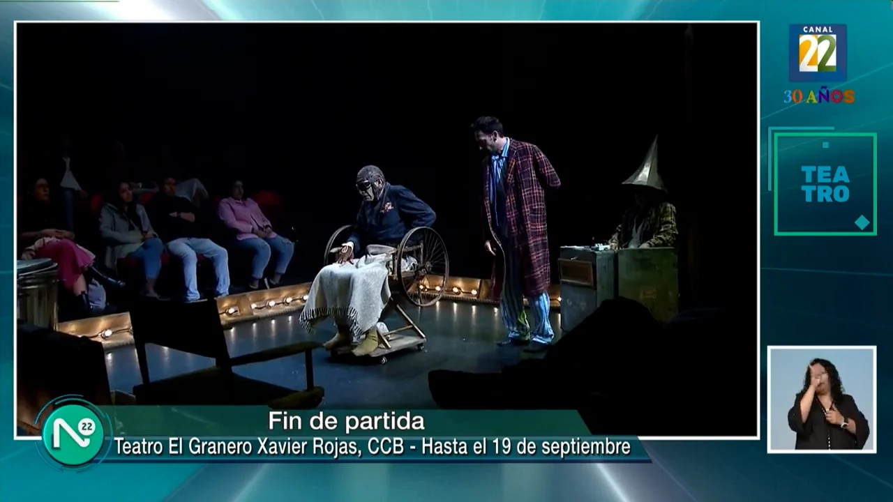 Reportaje de Canal 22 | Fin de partida de Samuel Beckett on Vimeo