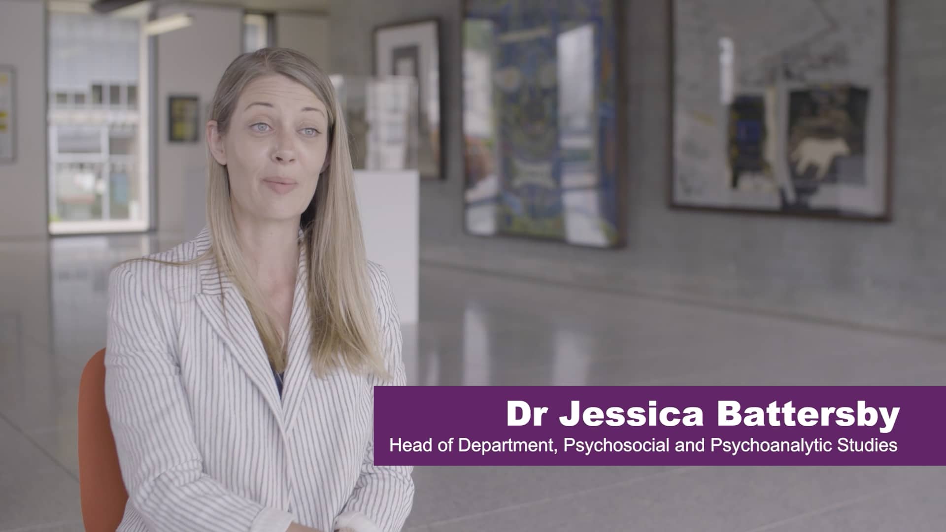 Jessica Battersby, Psychosocial & Psychoanalytic Studies Head of ...