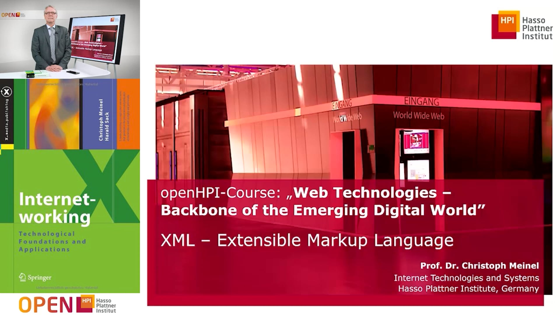 2.7 XML | Web Technologies – Backbone of the Emerging Digital World