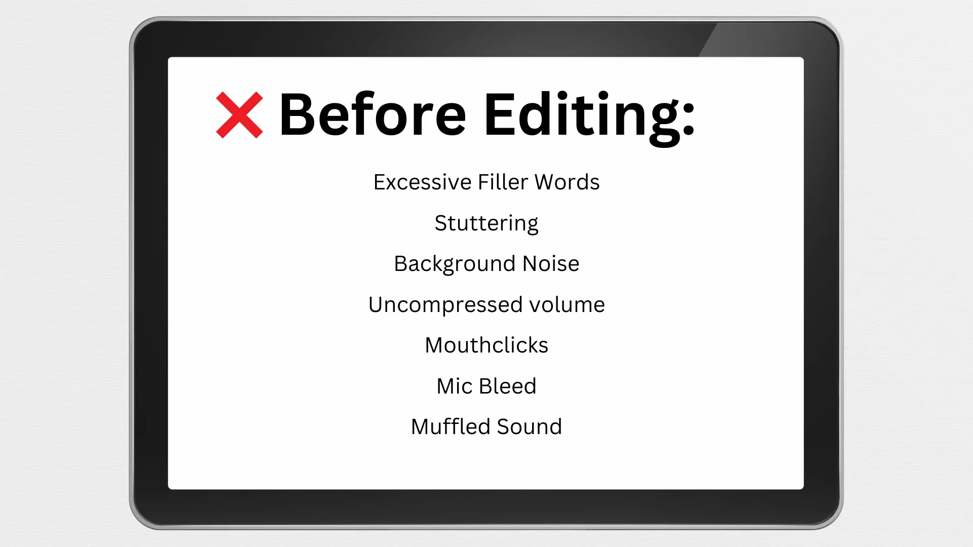 Before and After Editing on Vimeo
