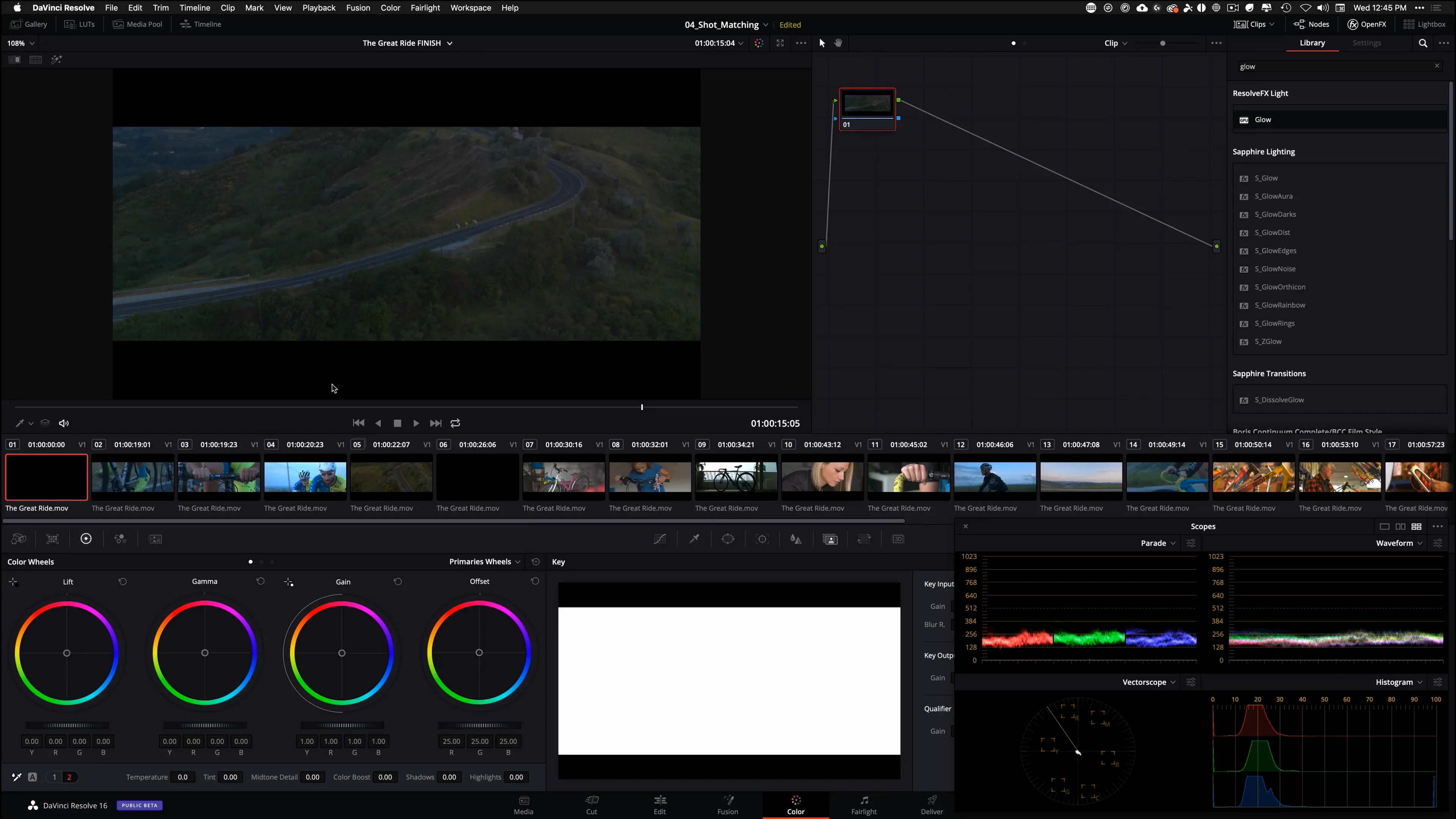 16 Different Cameras on Vimeo