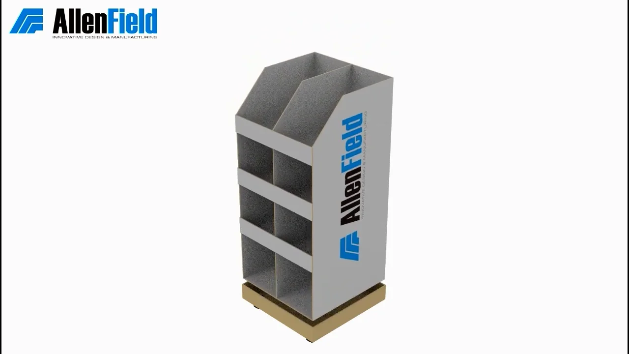 Display Caster Bracket Base on Vimeo