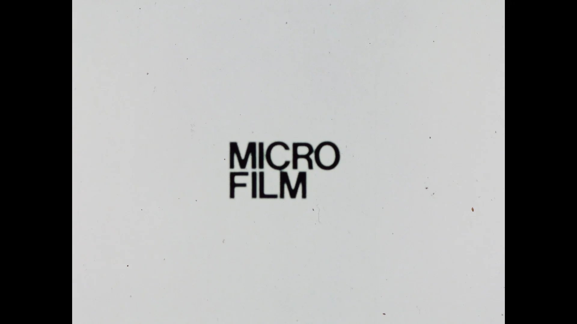 MICROFILM - Tom Bessoir 1979