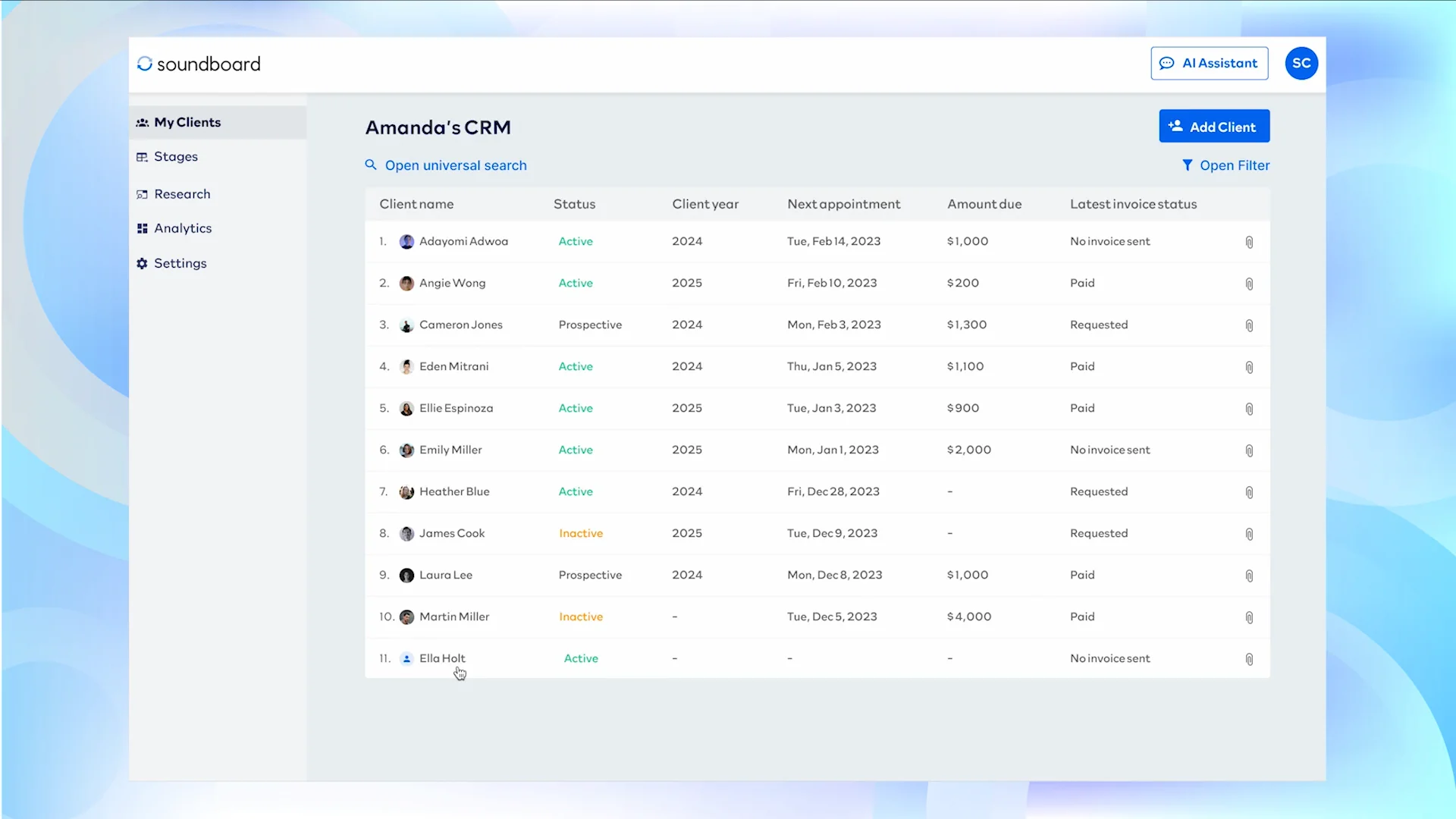 Soundboard Demo — Manage your Solo-Practice, All in One Place on Vimeo