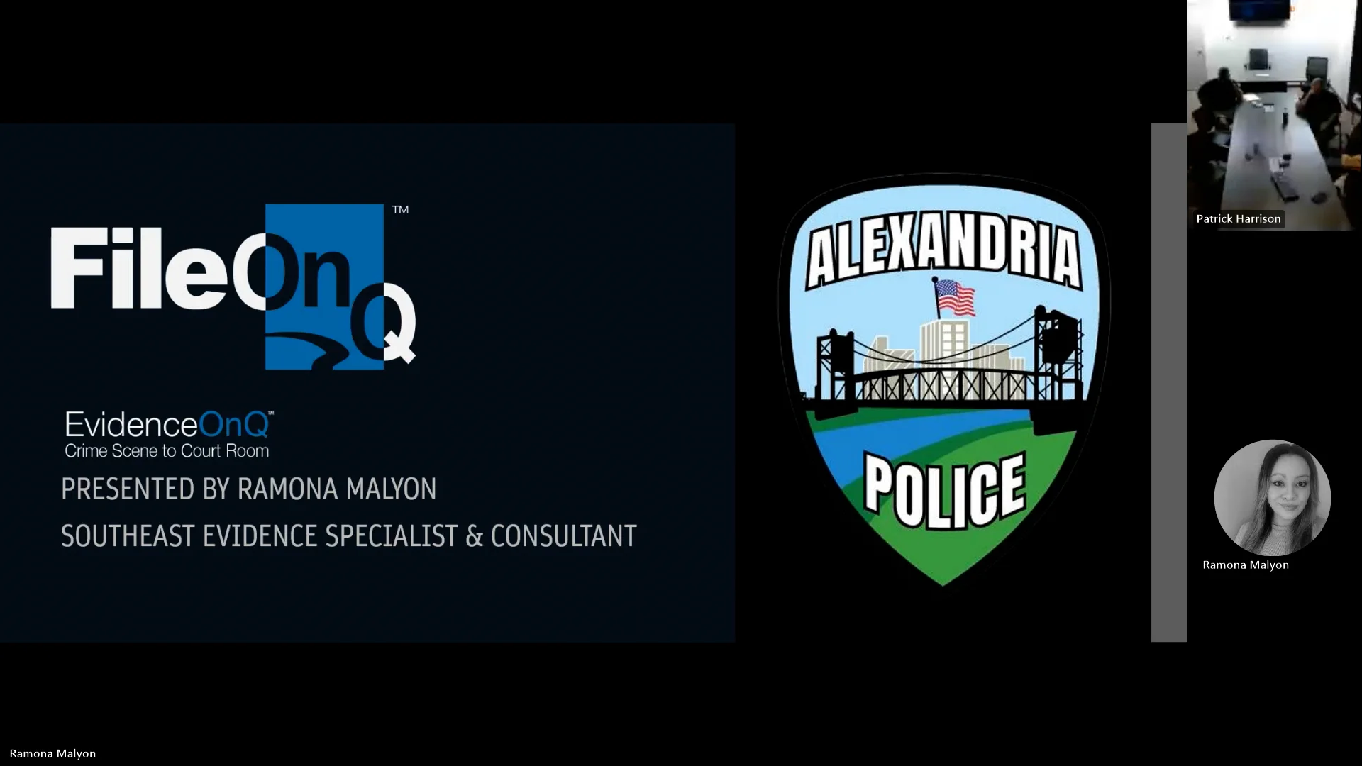 EvidenceOnQ Demo - Alexandria Police Department on Vimeo