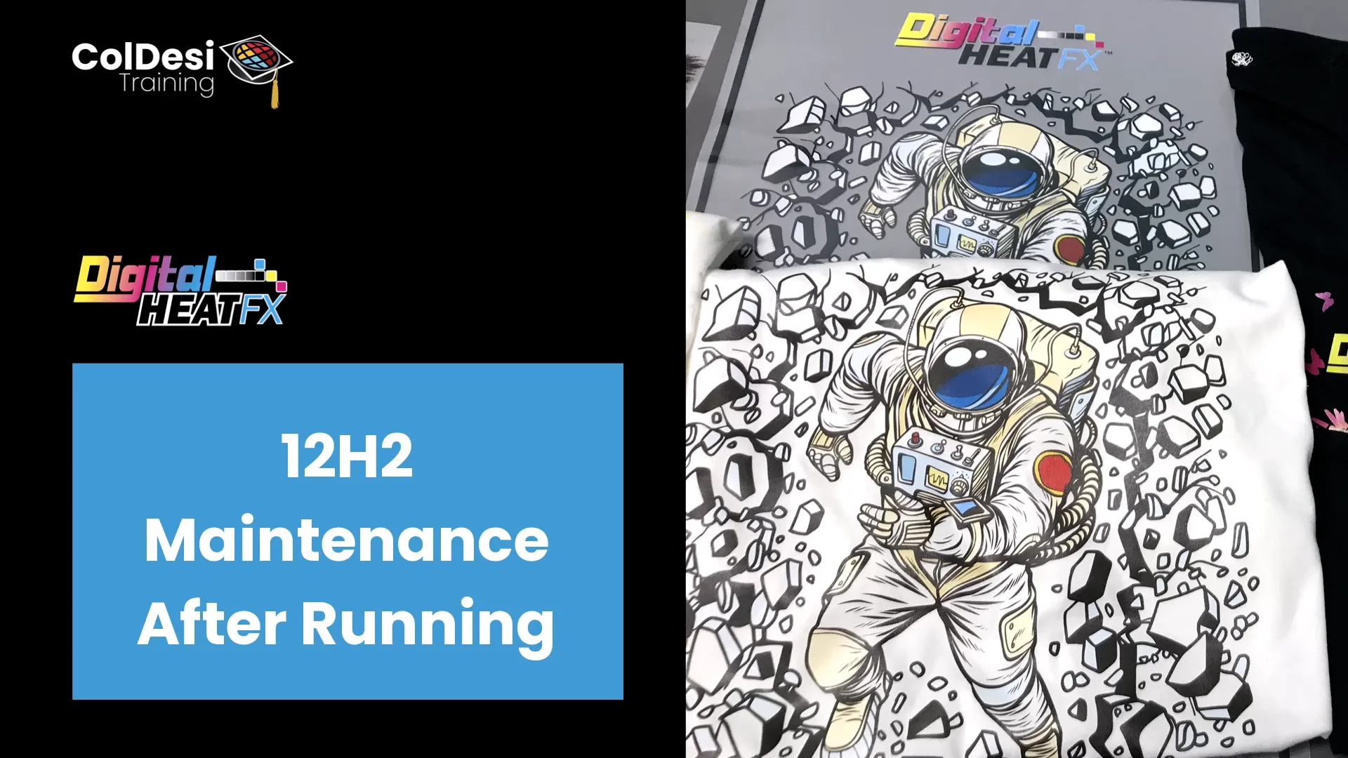 DTF 12H2 - Maintenance after Printing