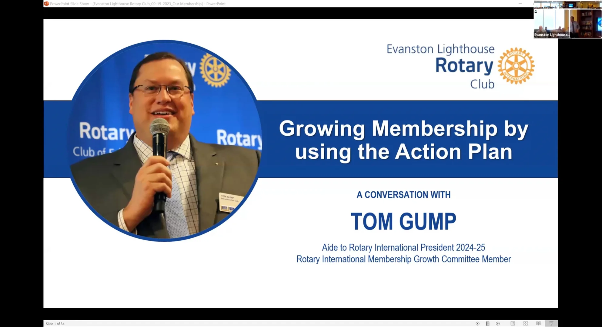 Growing Rotary Membership by Using the Rotary Action Plan on Vimeo