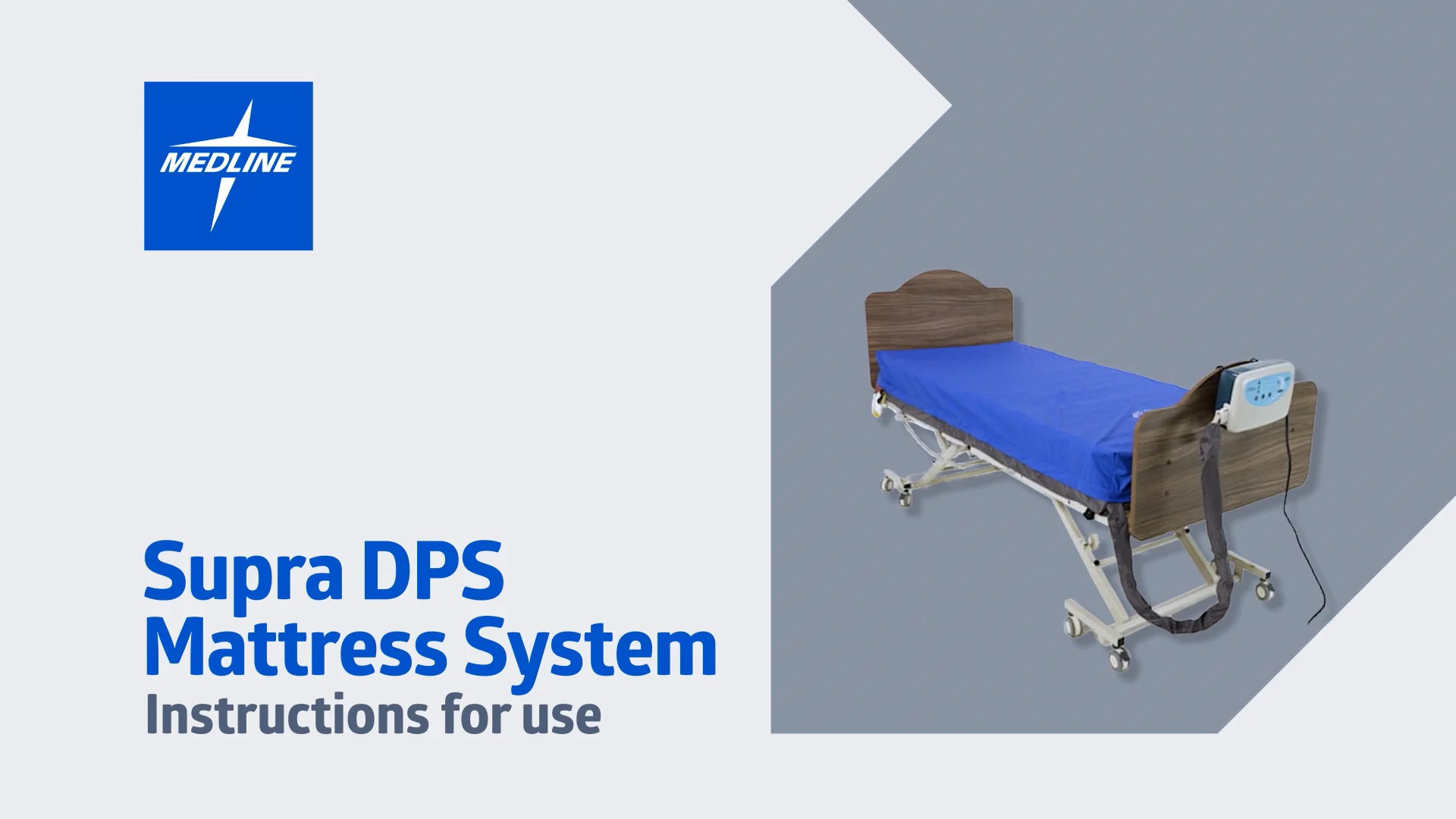 Supra DPS Mattress System – Instructions for use
