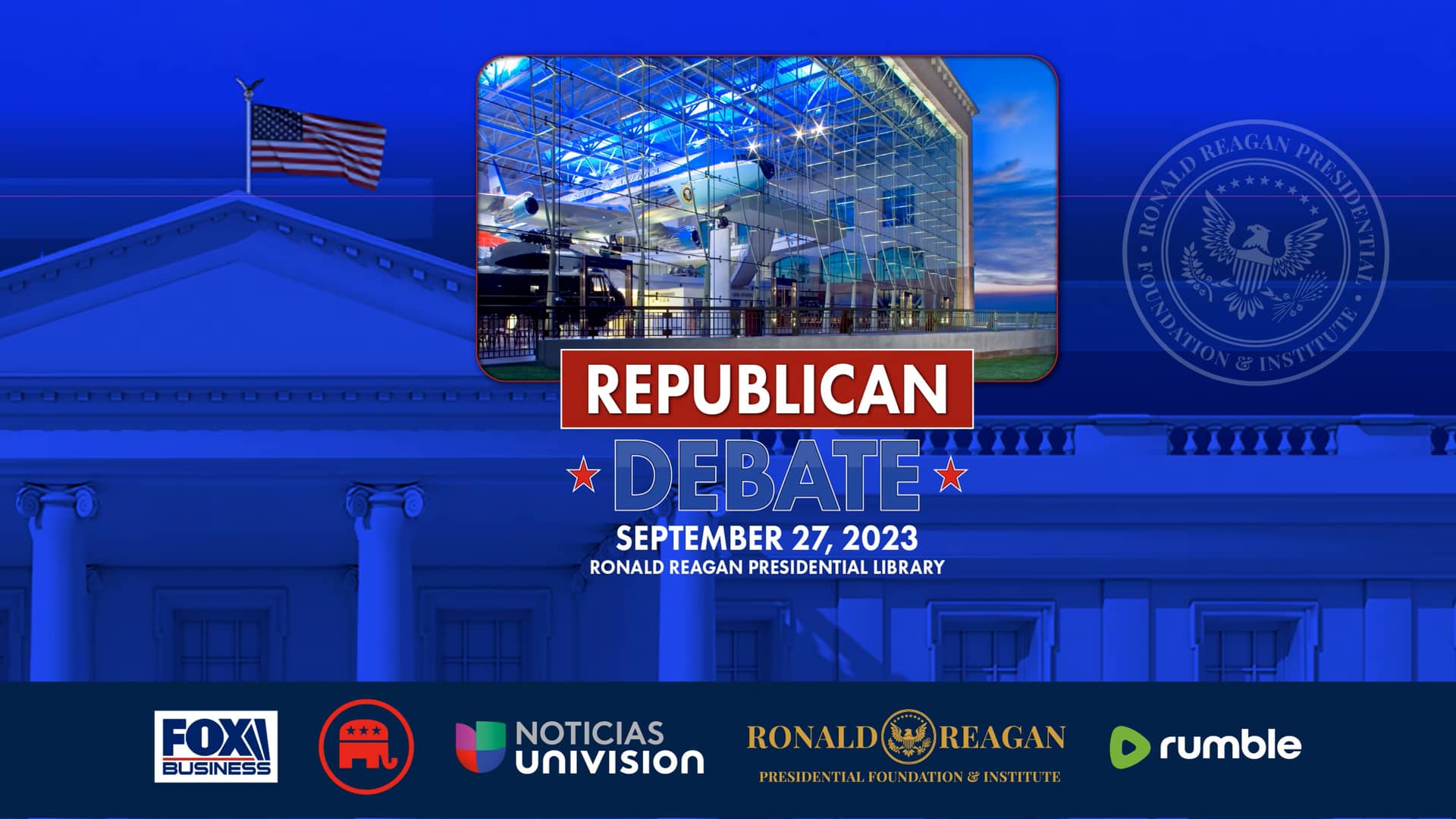 FOX Business Republican Primary Debate with Partners Reagan Foundation ...