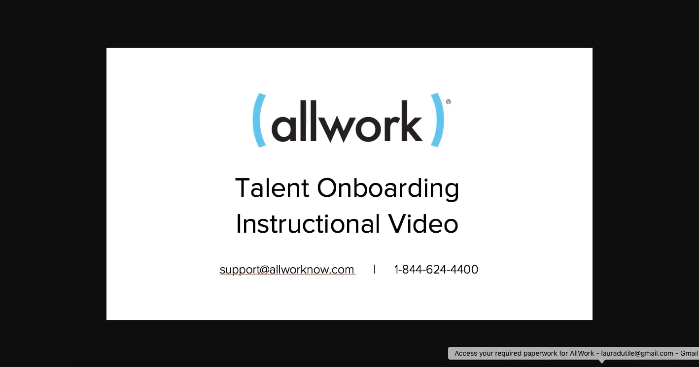 How to Onboard With AllWork: US Talent
