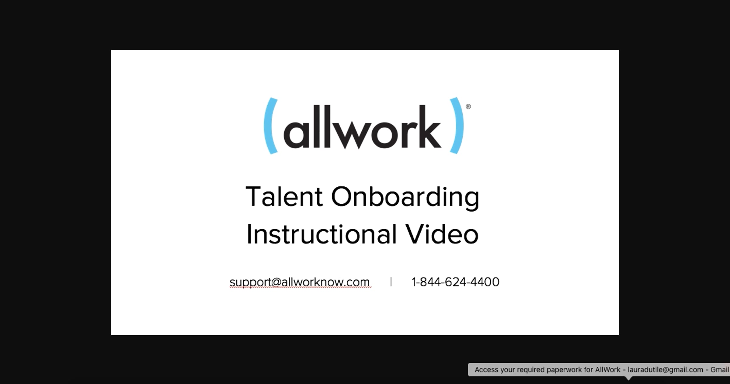 How to Onboard With AllWork: US Talent