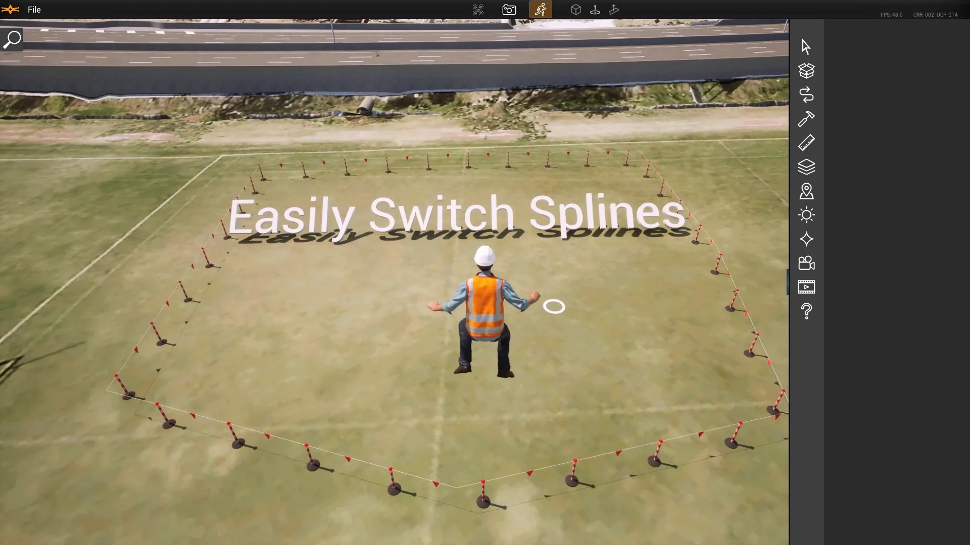CGI SIM Demo - Easy Spline Switcher 01