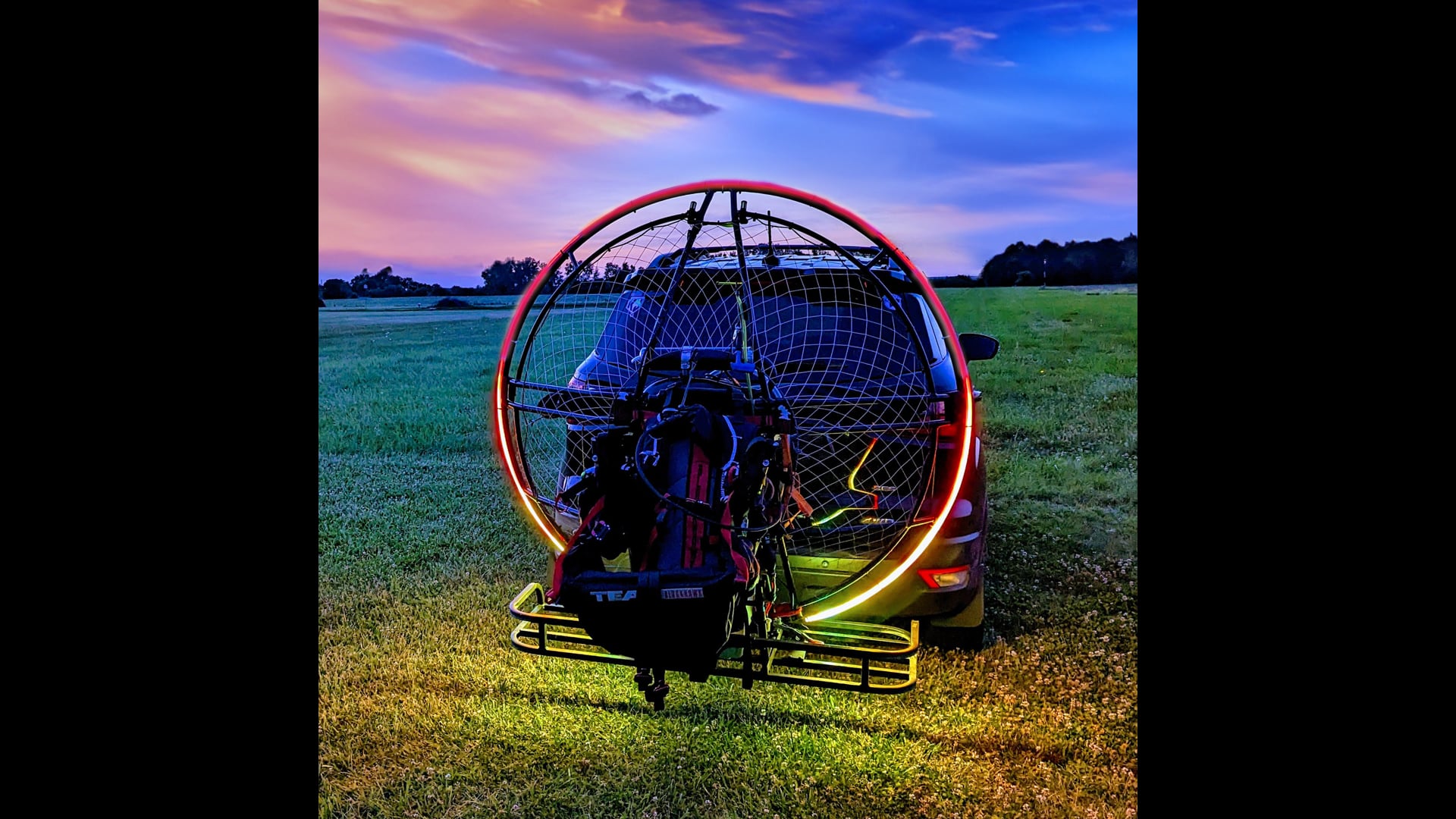 Secret Squirrel - Ppg Paramotor Lights, Skyhalo Led Light Kits