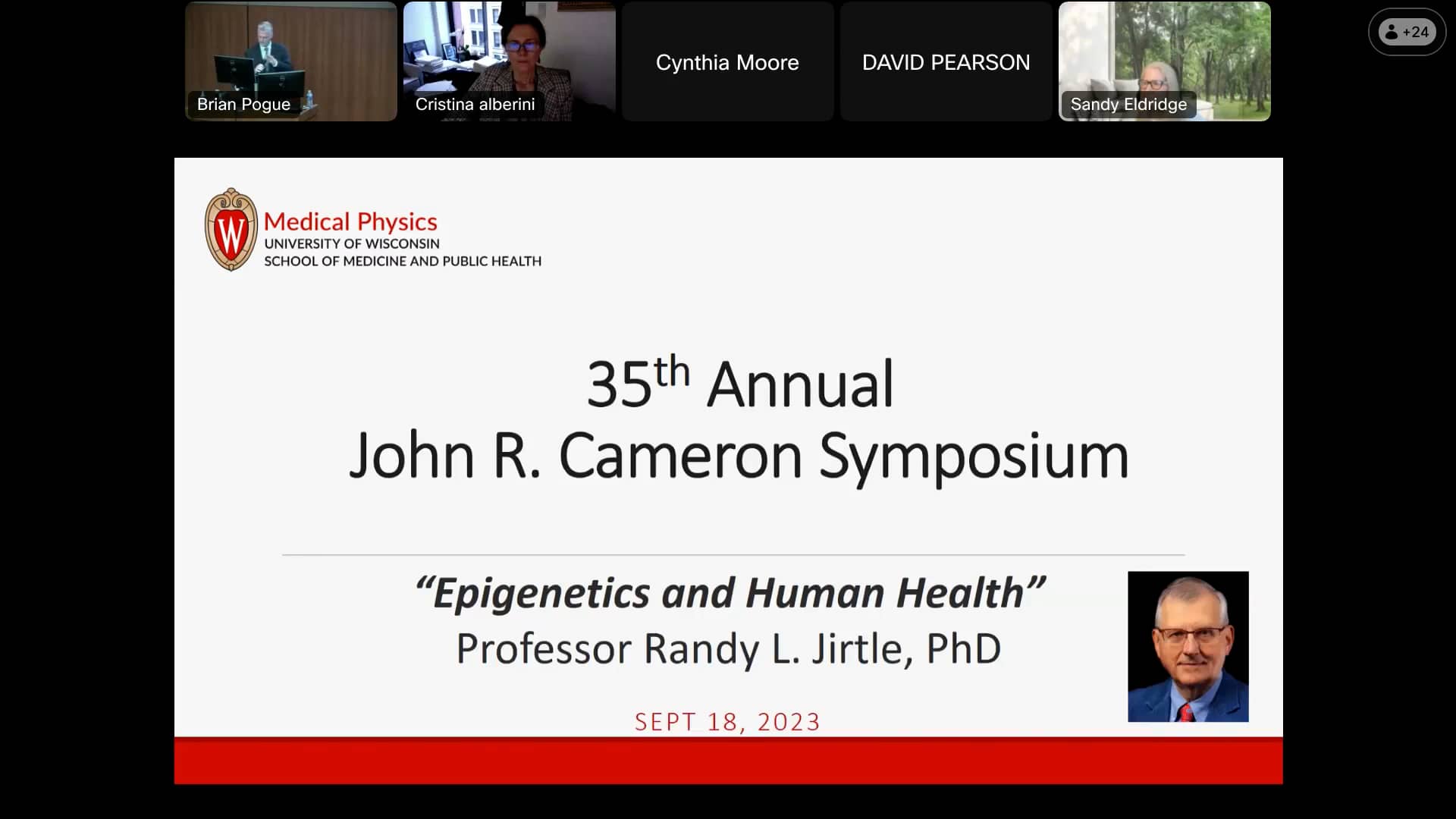 John R. Cameron Lecture on Vimeo