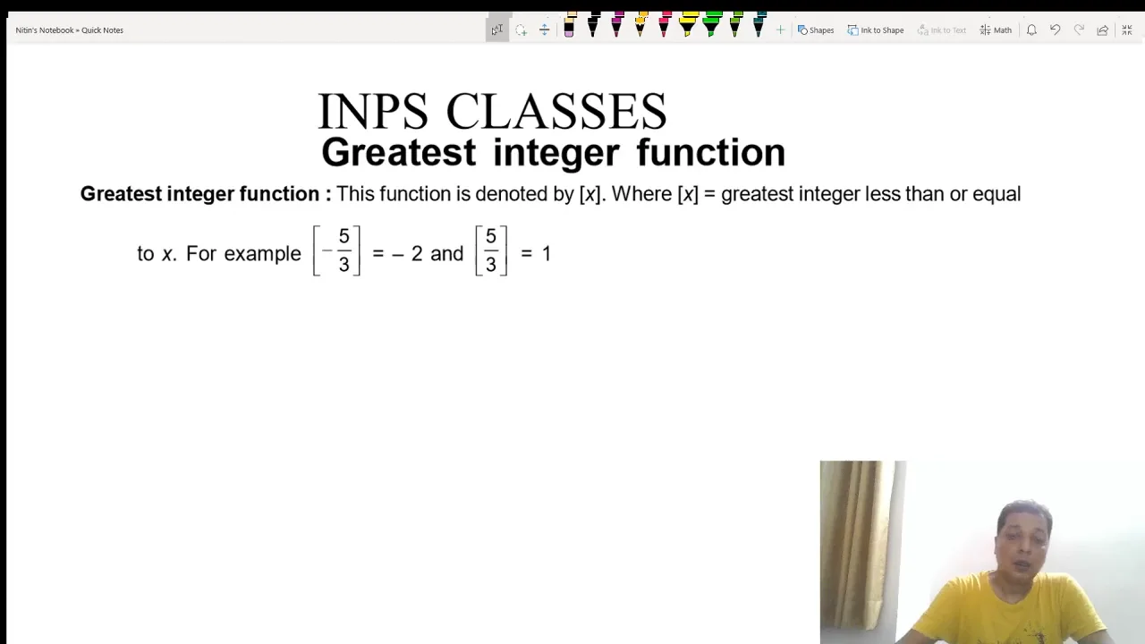 Ii._Greatest_Integer_Functions_=[x]__Fractional_Part_of_x_={x ...