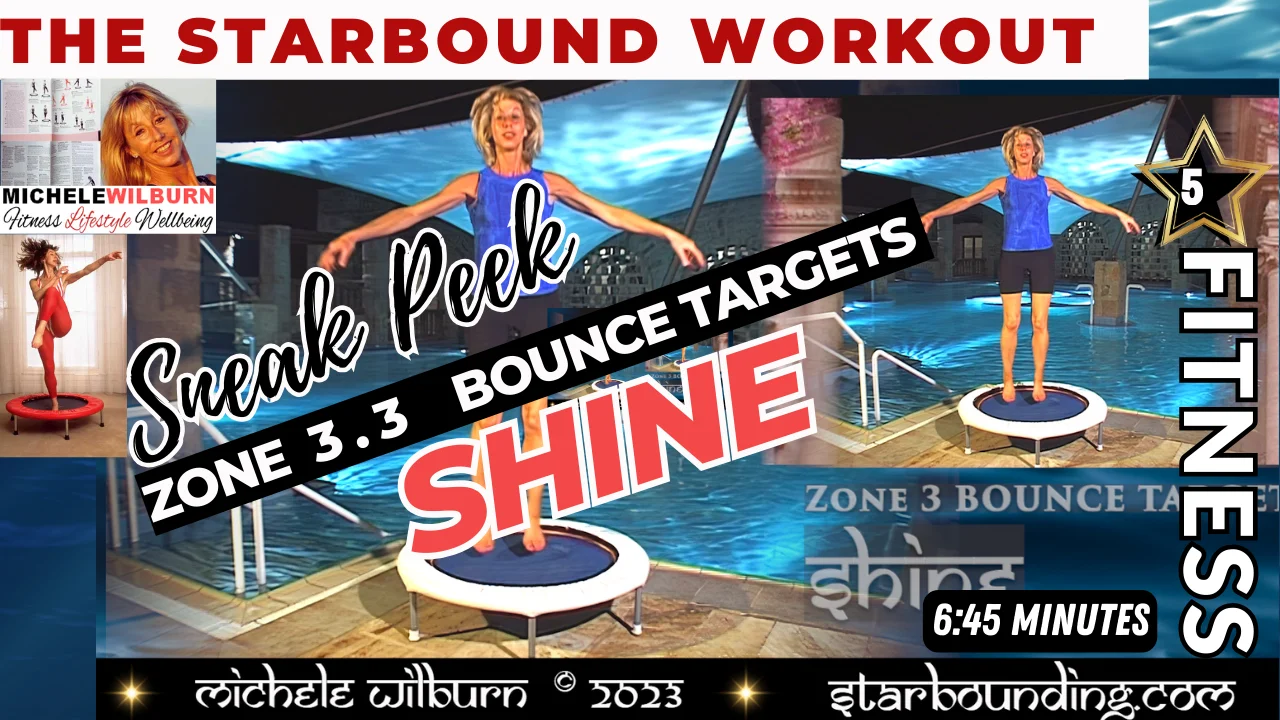 Sneak Peek Bounce Targets Module 3 Shine rebounder workout video on Vimeo