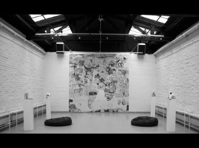 Ana Sladetic, "Another world", drawing 375x420 cm on Vimeo