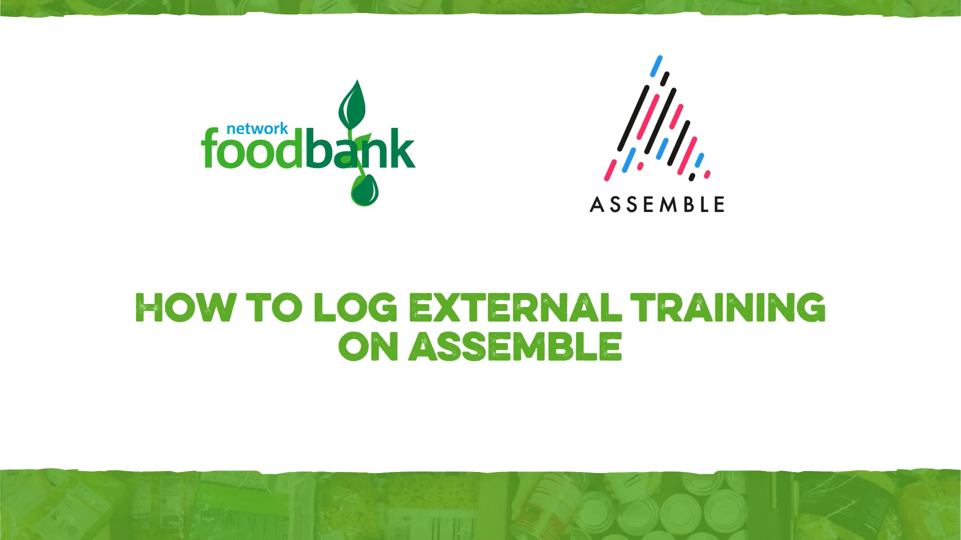 How to log external training on Assemble | Assemble training on Vimeo