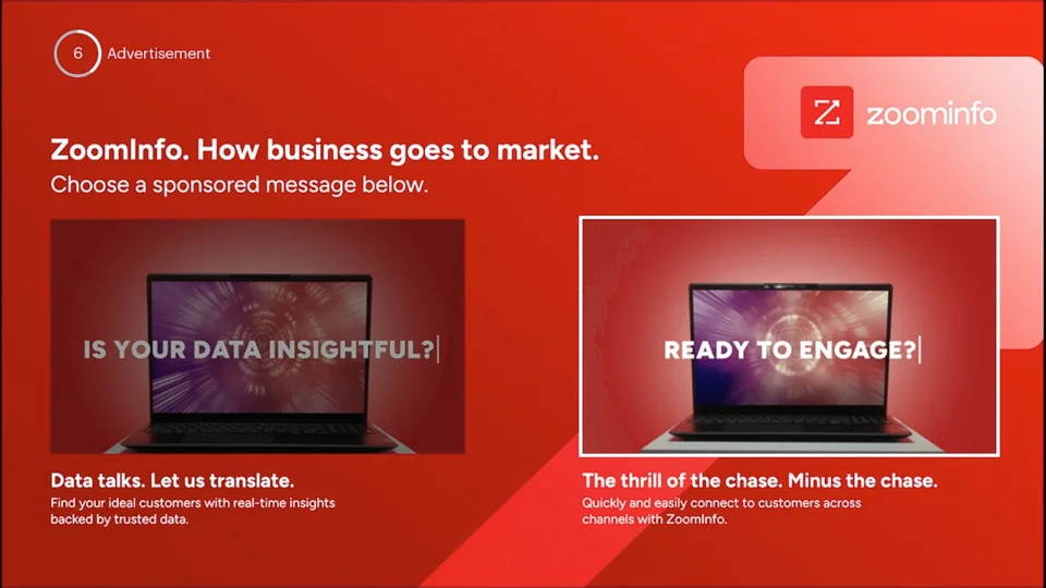Services - ZoomInfo - Q3 2023 (Max Selector) on Vimeo