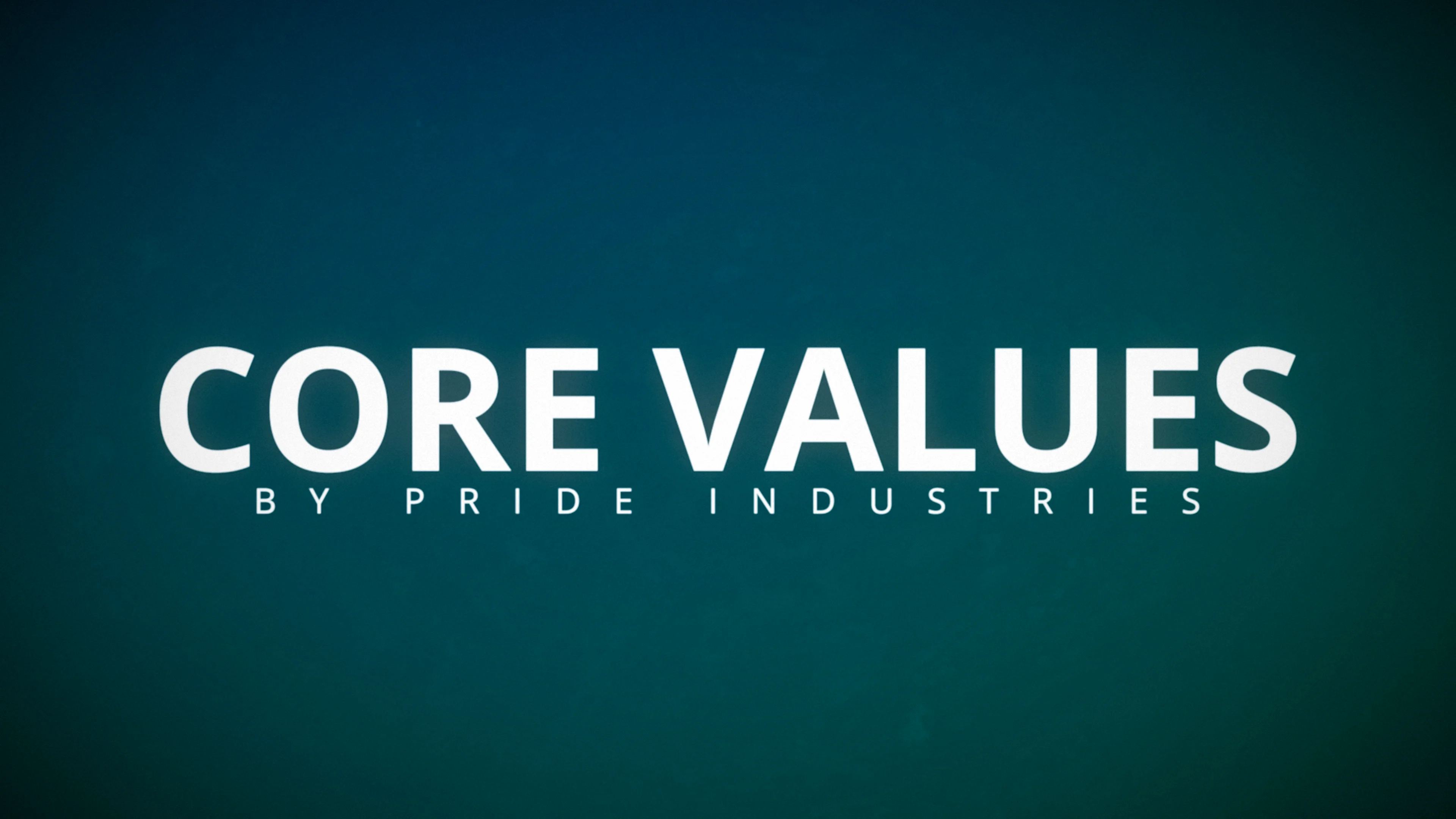 Core Values Announcement on Vimeo