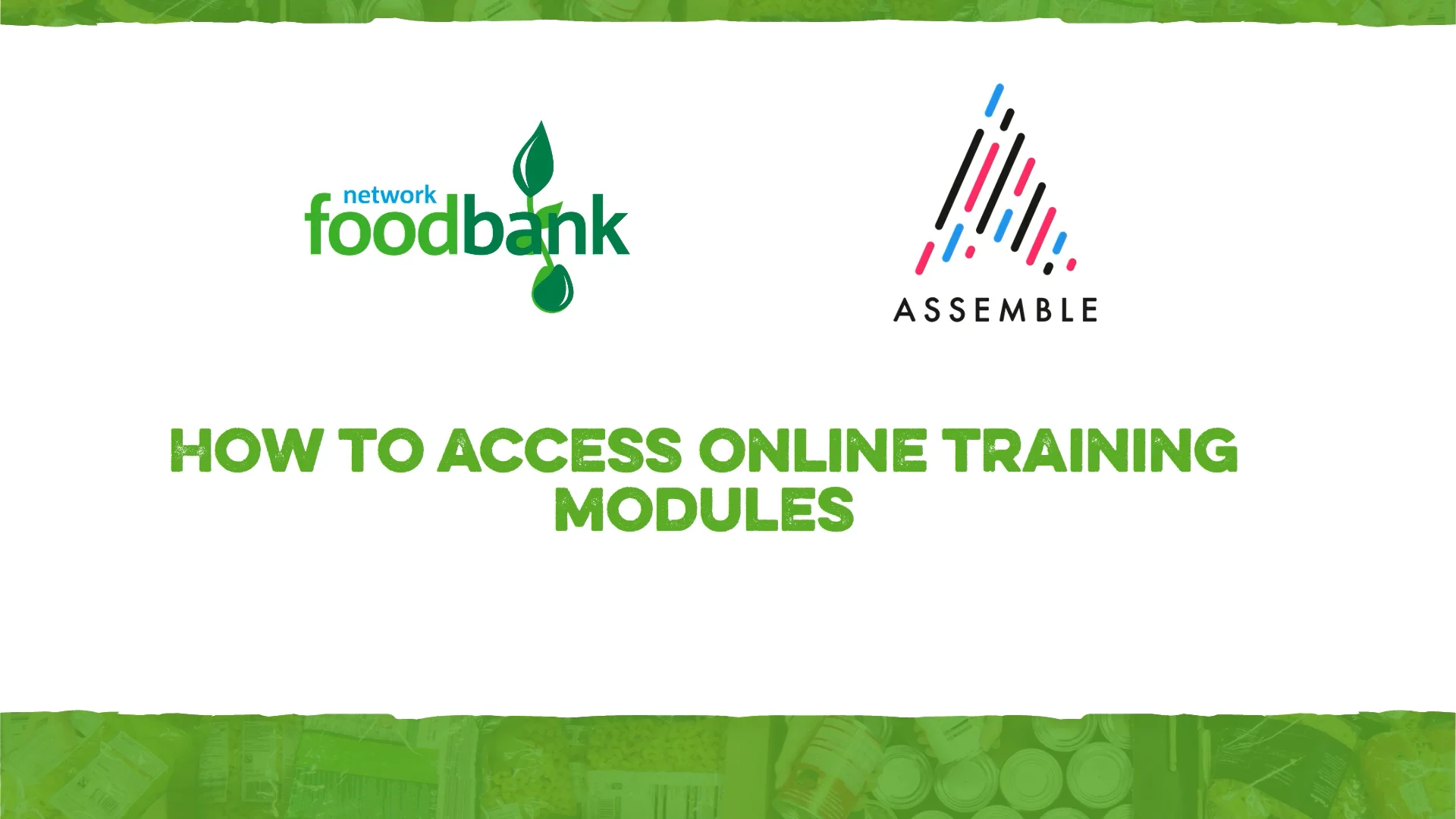 How to access online training modules | Assemble training on Vimeo