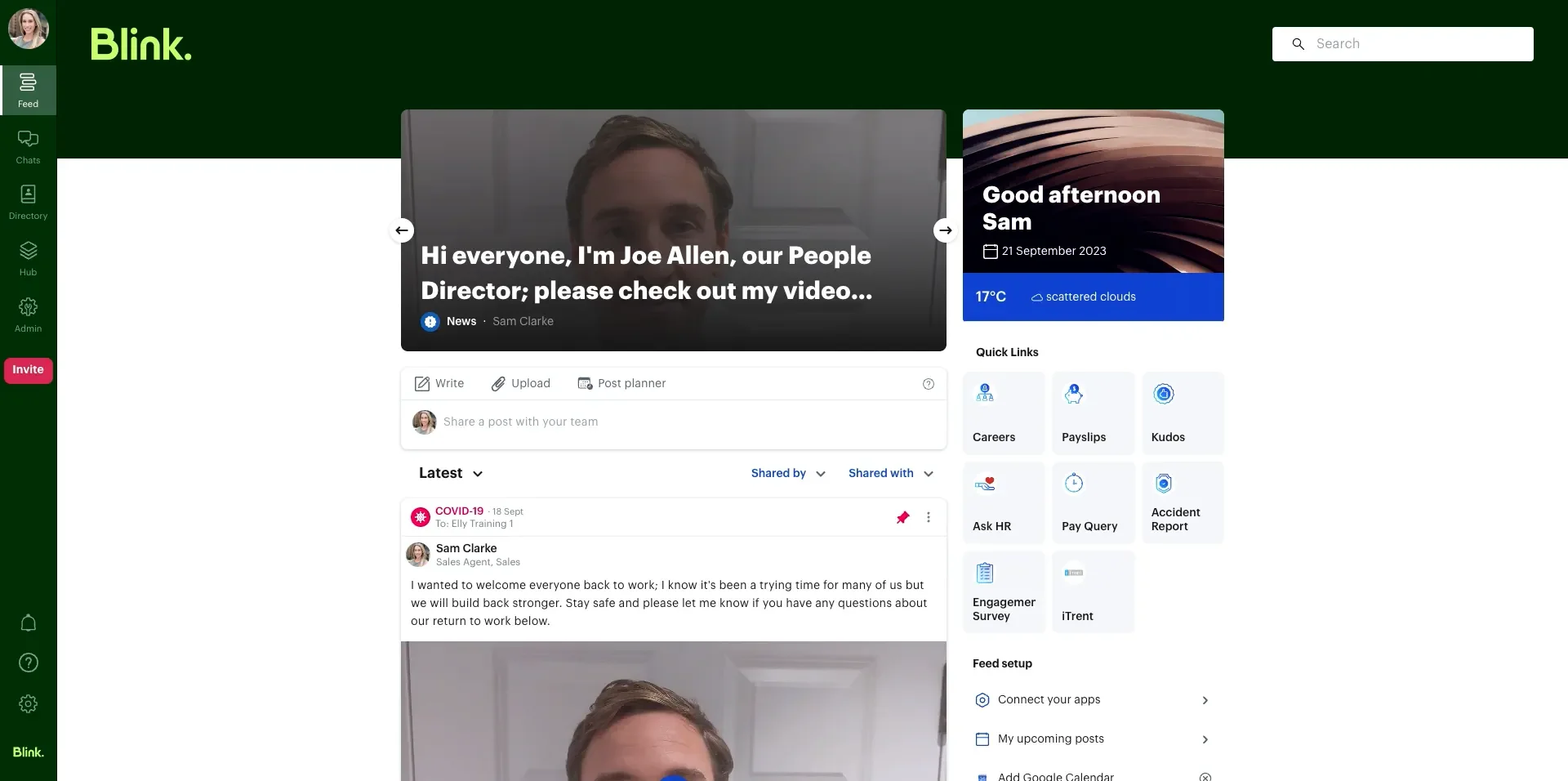 Blink Feed Demo - New Branding on Vimeo