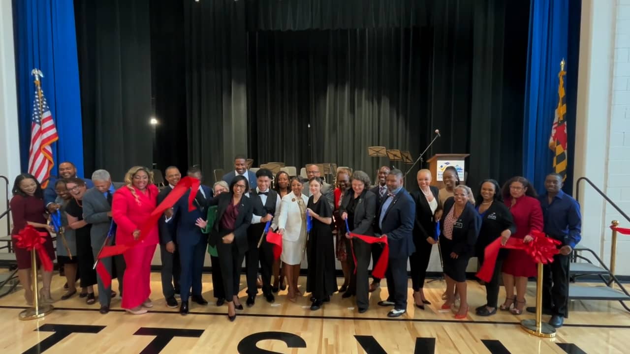 PGCECP Hyattsville Middle School Ribbon Cutting on Vimeo