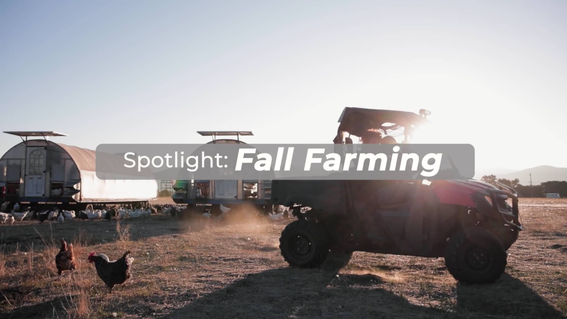 Spotlight: Fall Farming on Vimeo