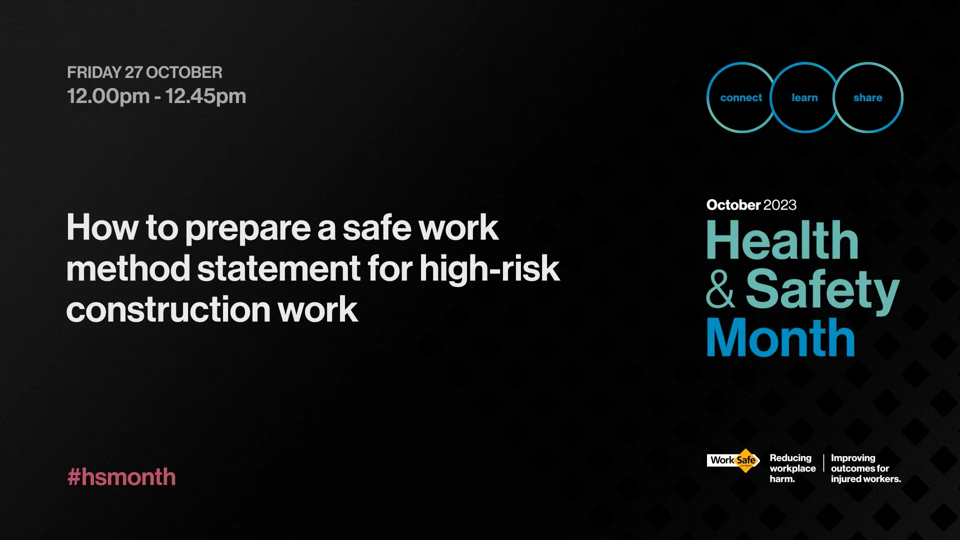 How to prepare a safe work method statement for high-risk construction ...