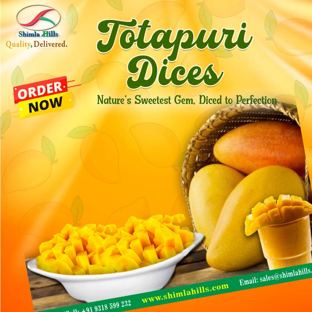 Premium IQF Totapuri Mango Dices on Vimeo