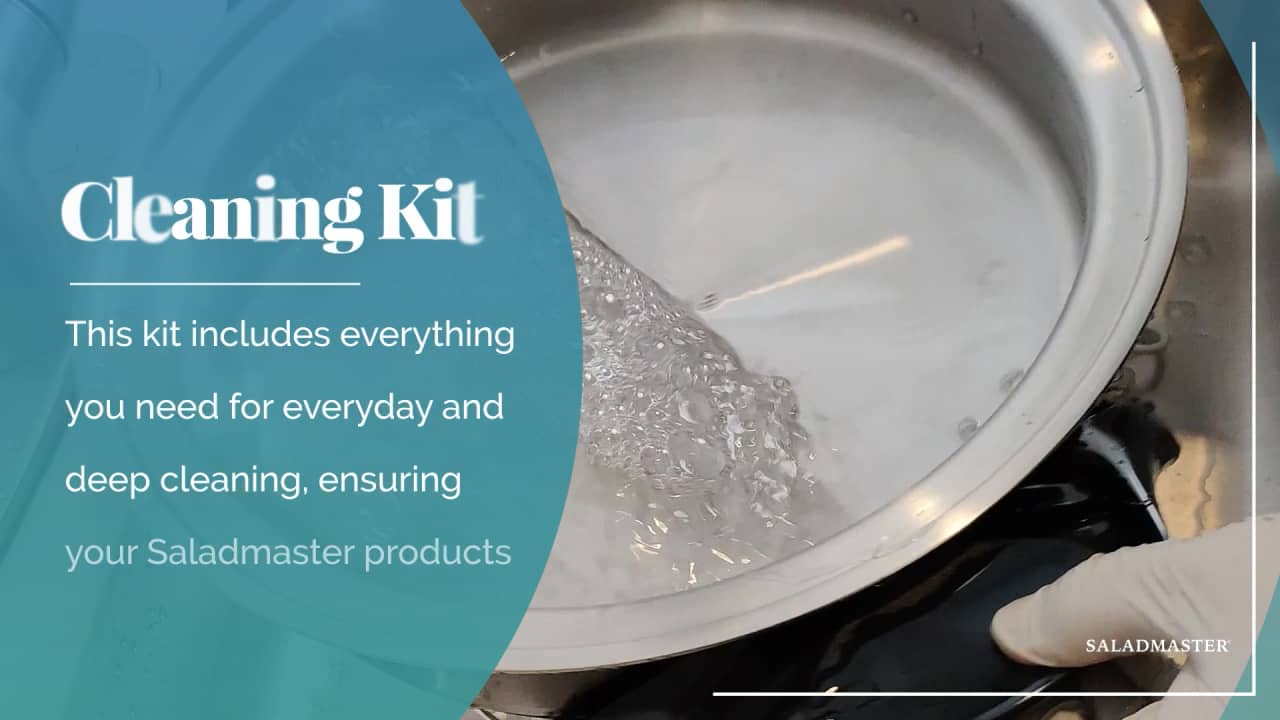 Saladmaster Cleaning Kit on Vimeo