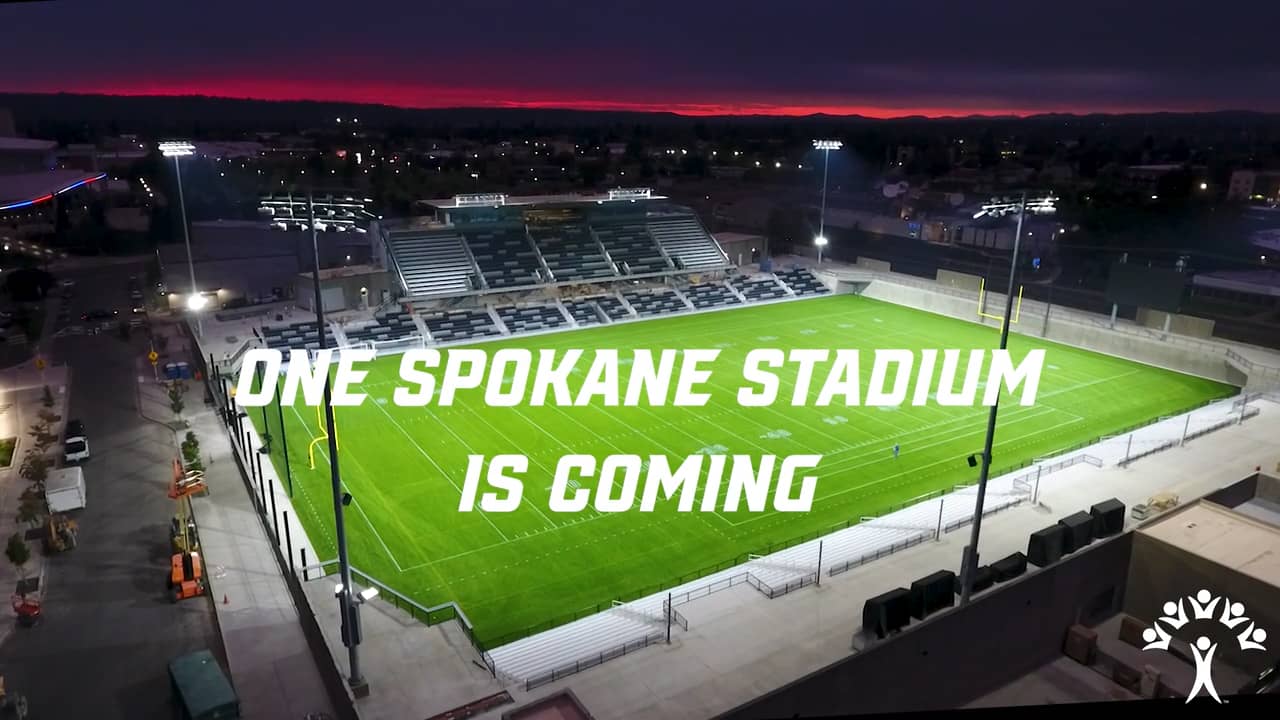 One Spokane Stadium nighttime HYPE video on Vimeo