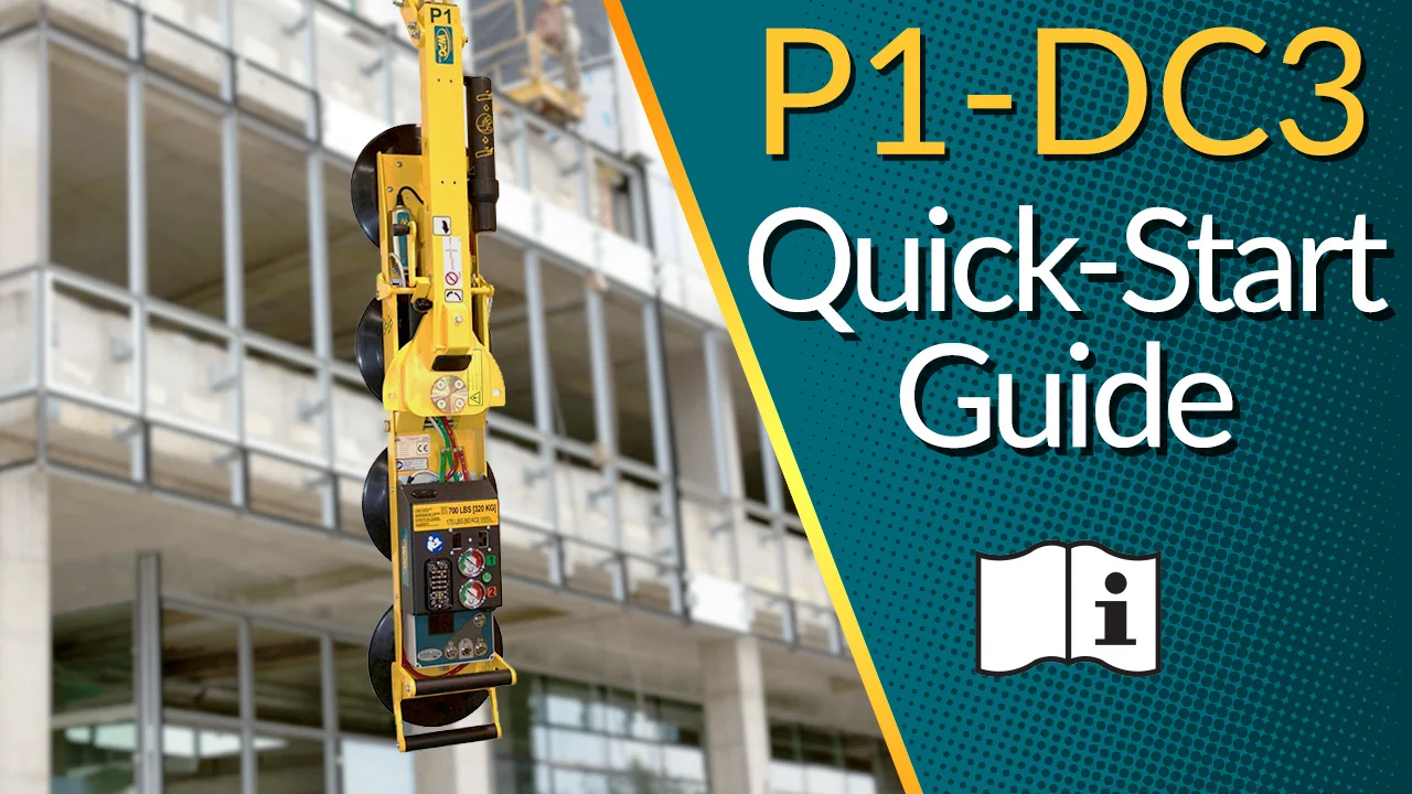 WPG's P1-DC3 Vacuum Lifter Quick Start Guide